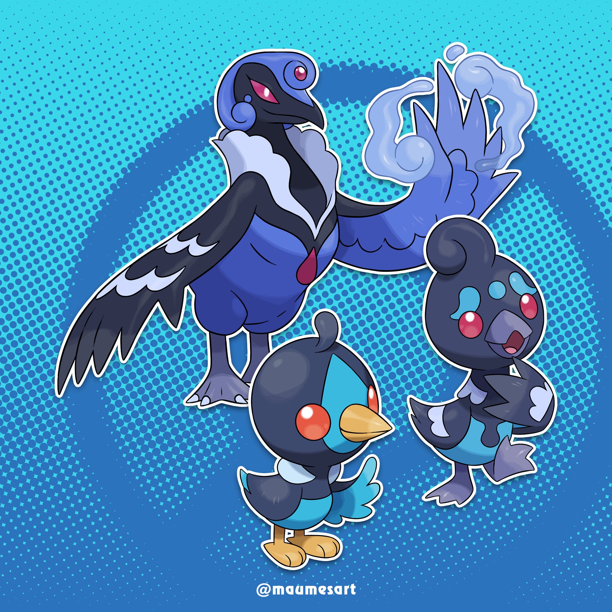 Fakemon Water Starters