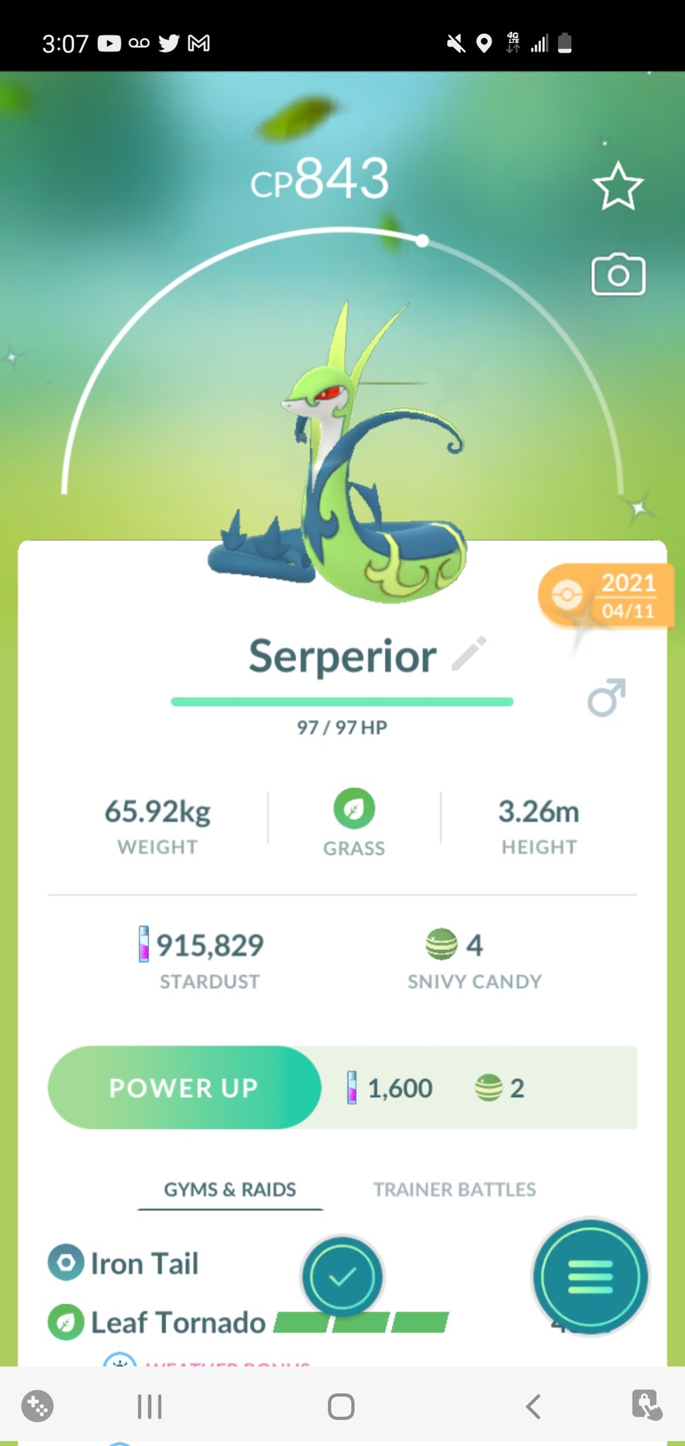 Pokemon Shiny Serperior