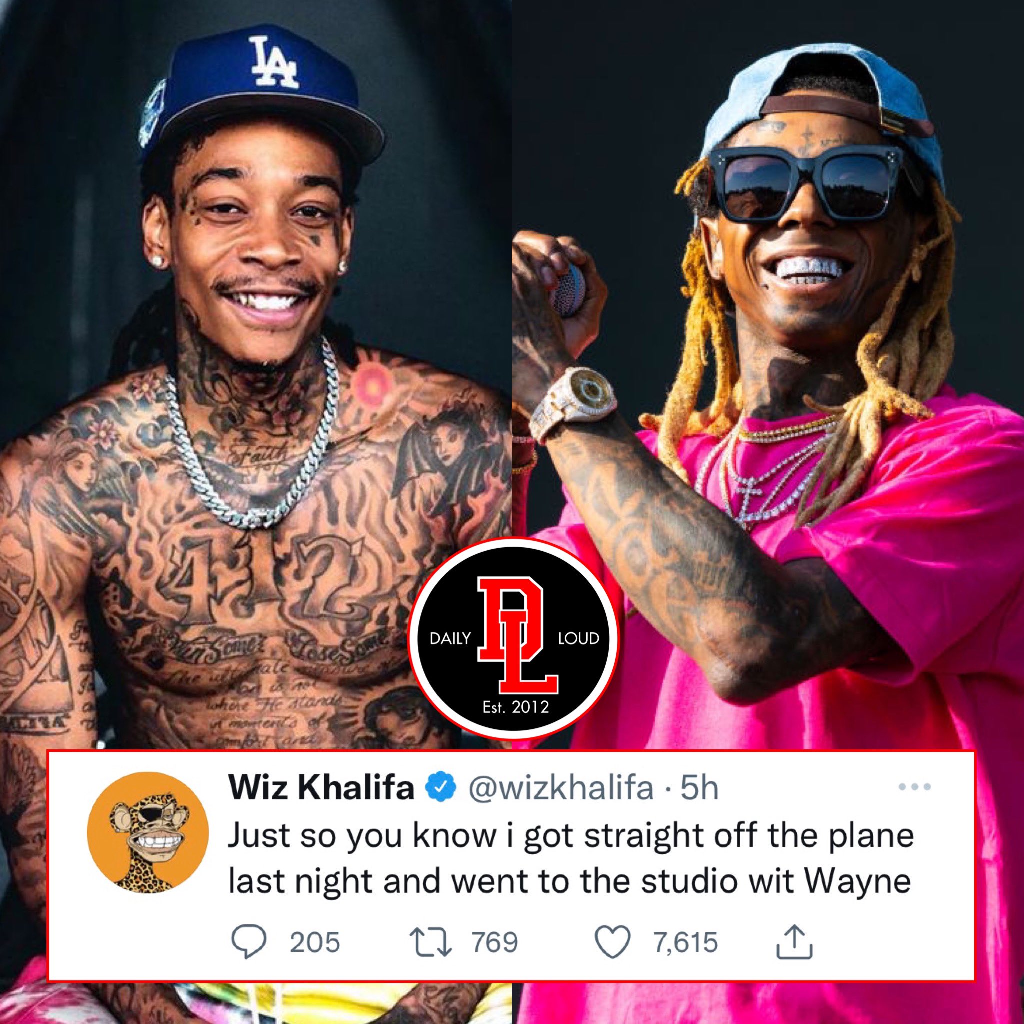 Wiz Khalifa New Tattoo 2022