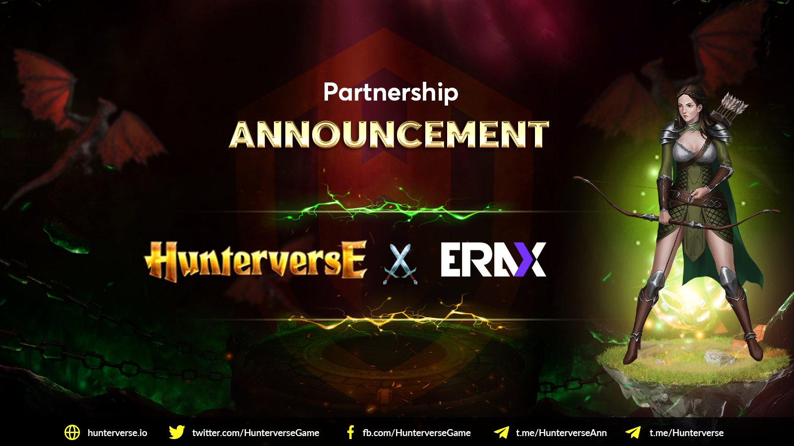 Hunterverse on Twitter: "We kindly announce that Erax has become our new partner🔥 Erax- A safe ...