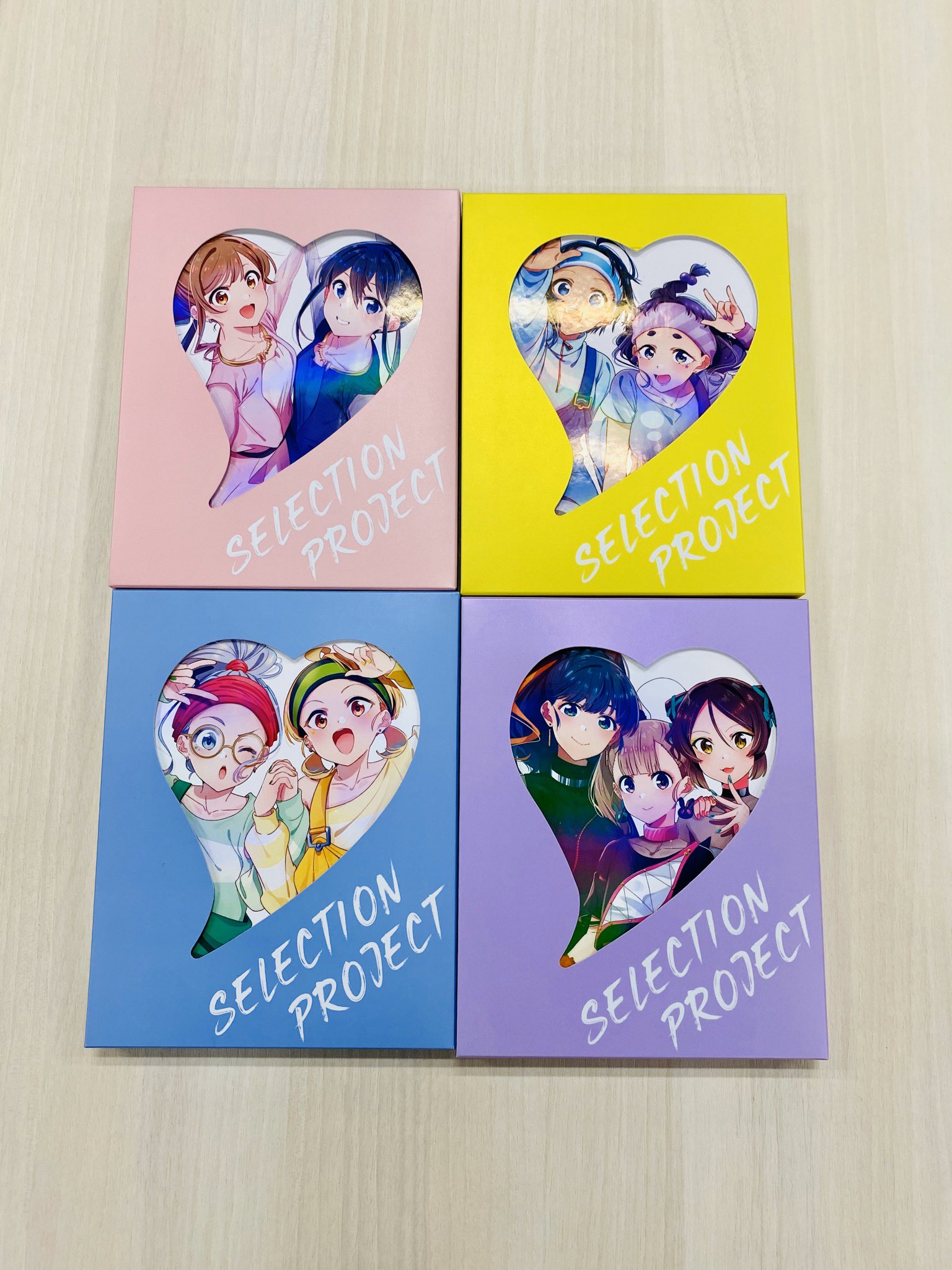 「SELECTION PROJECT」公式ツイッター🎀 on Twitter: "💜Blu-ray&DVDVol.4本日発売💜 TVアニメ「SELECTION PROJECT」 Blu-ray ...