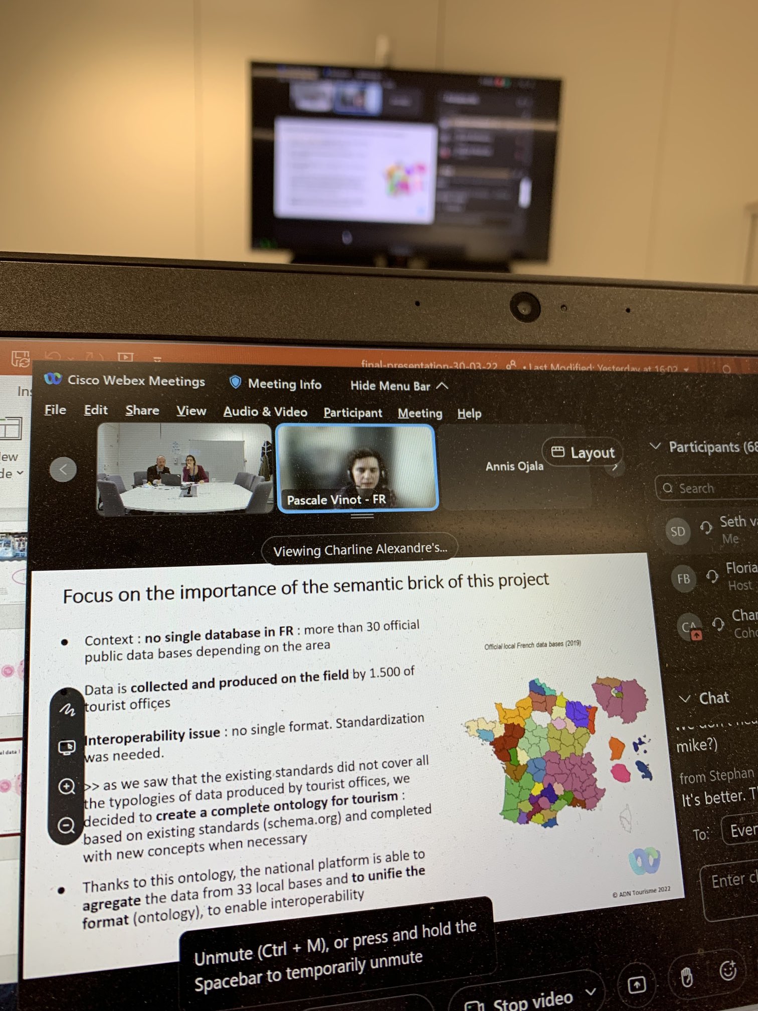 Seth van Hooland on Twitter: "Workshop on tourism data and semantics - floor to France with a ...