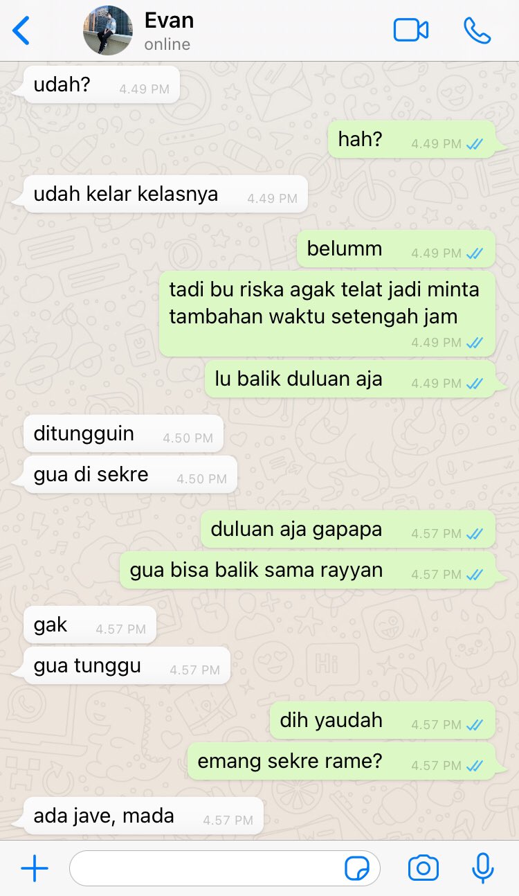 H-5 PELUK EVAN DEVA on Twitter: "—162. https://t.co/dWWNiUXqlU" / Twitter