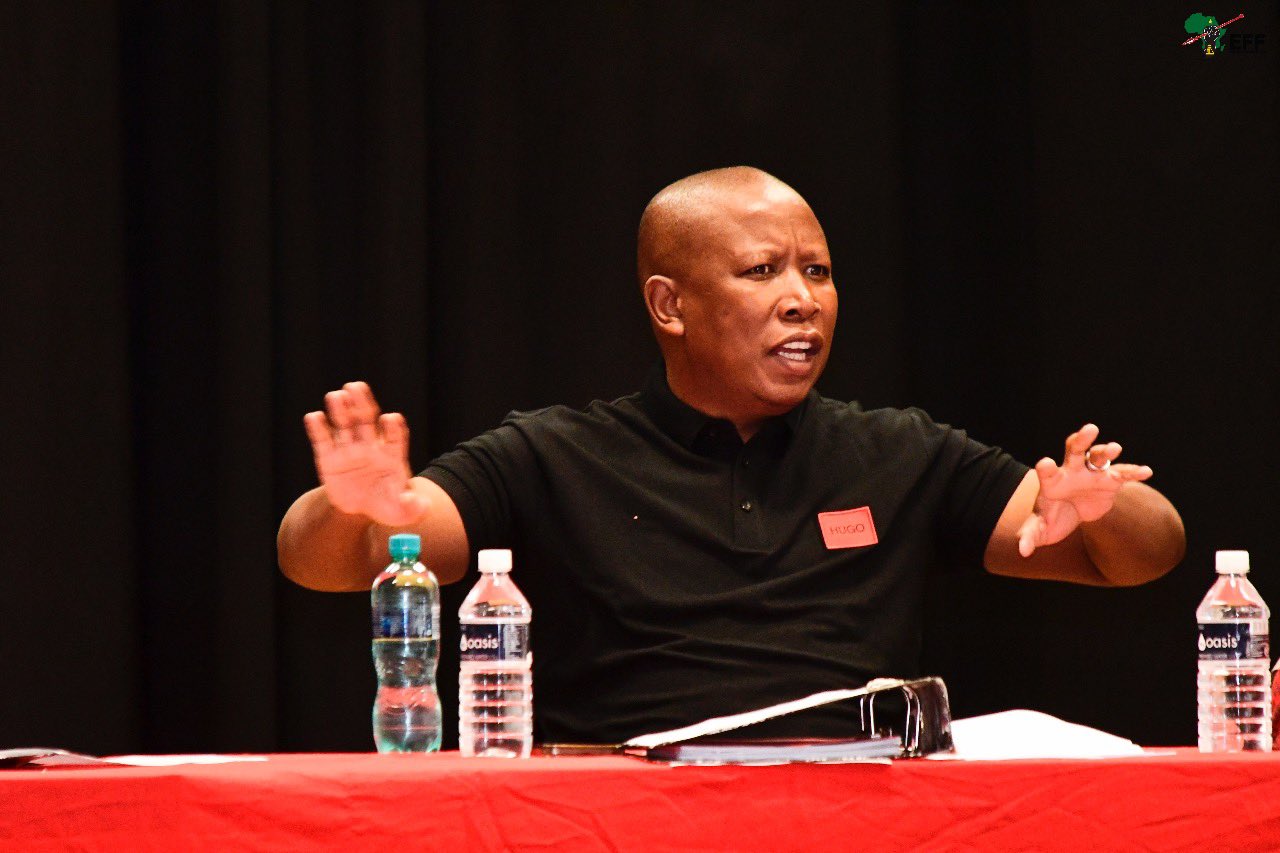 Economic Freedom Fighters on Twitter: "[In Pictures]: CIC @Julius_S_Malema in a meeting with the ...