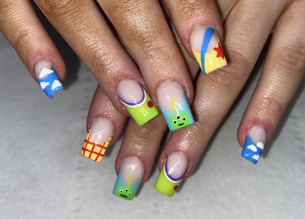 Toy Story Nail Art