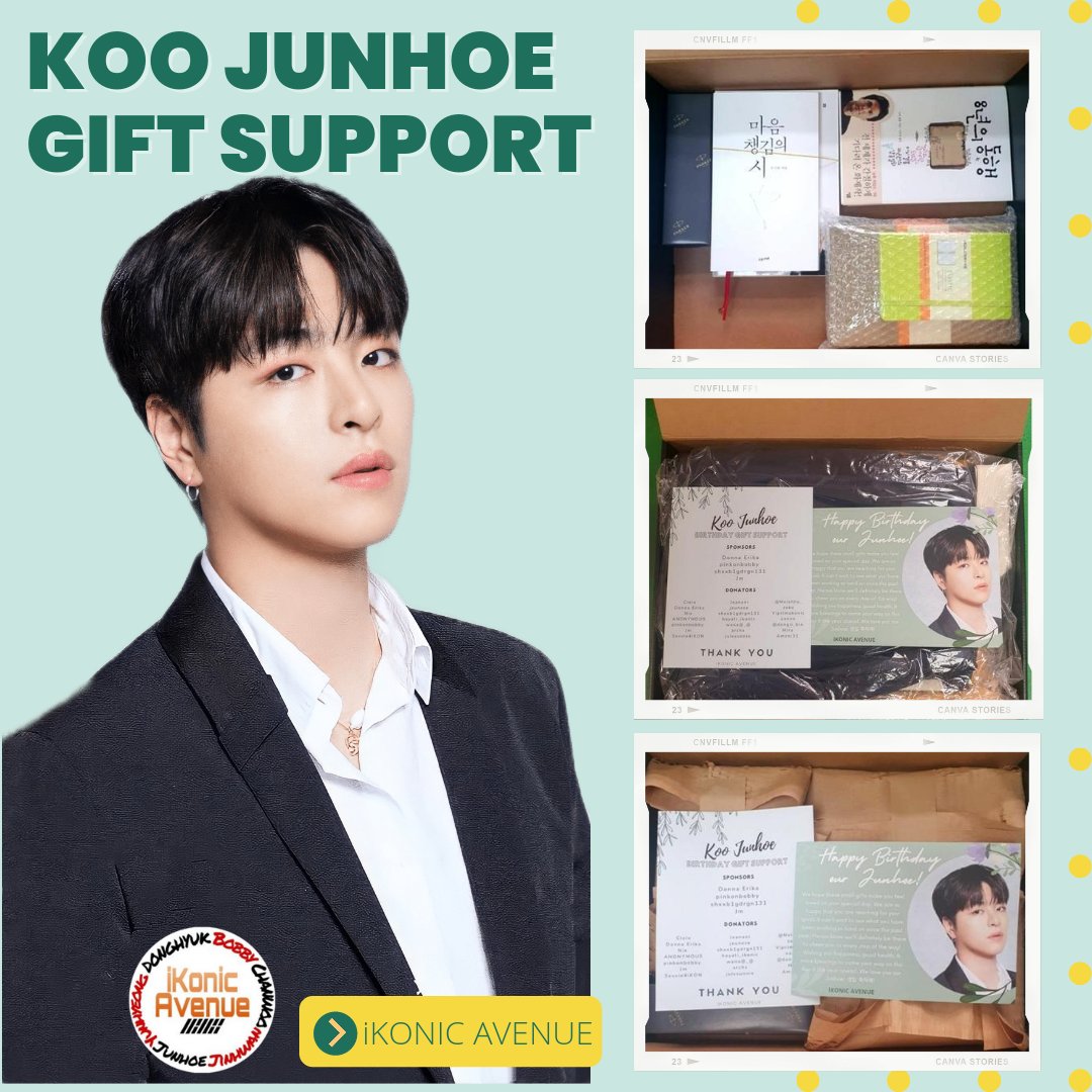 iKONIC AVENUE on Twitter: "#SUGAR update: Gift support for Junhoe's BDay. Big thanks to the ...