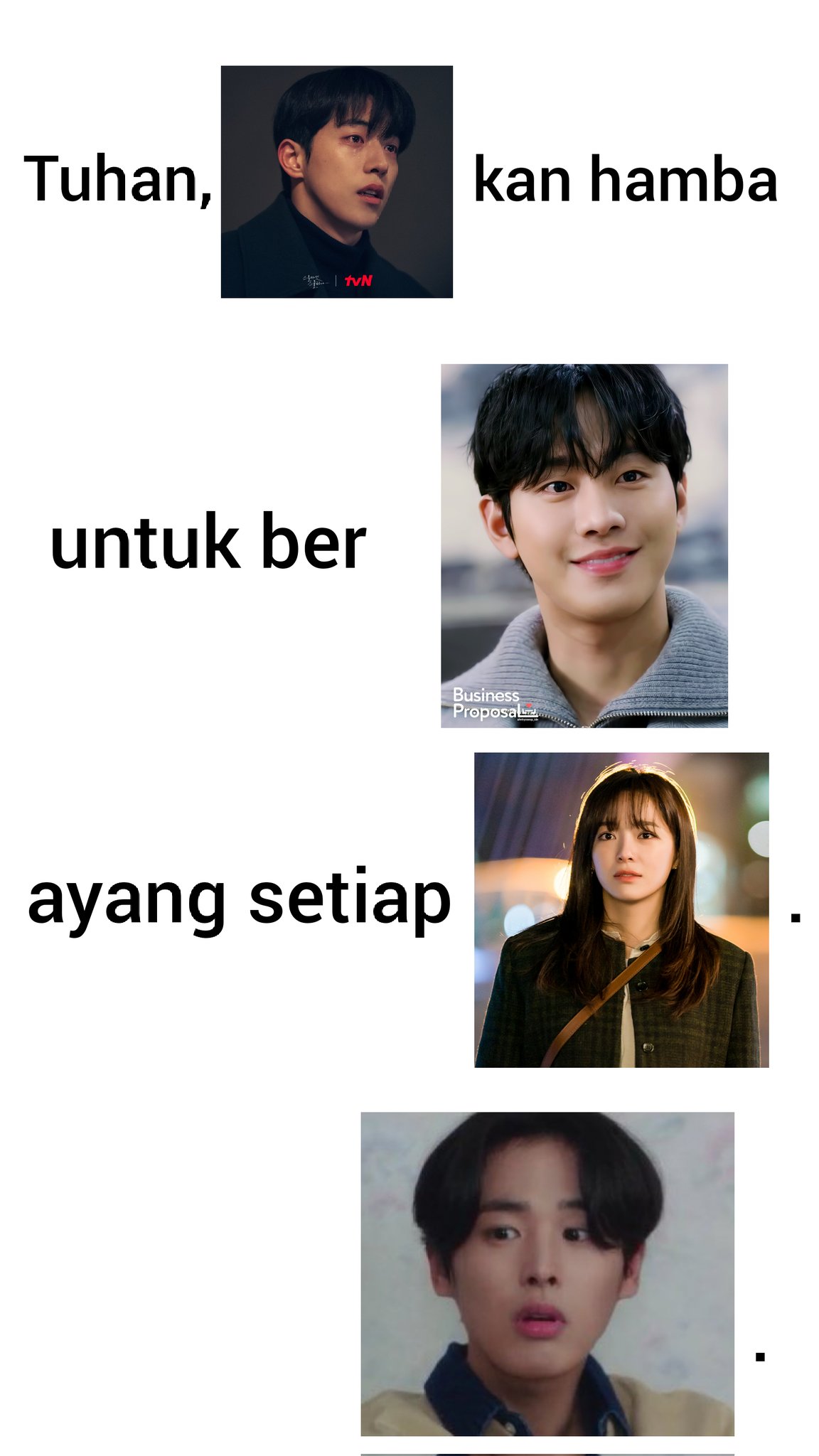K-Drama Menfess on Twitter: "Doa sender untuk besok dan seterusnya. •kdm• https://t.co ...