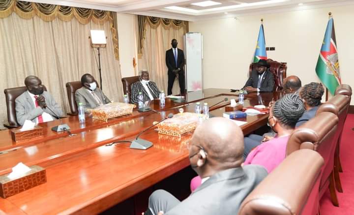 South Sudan Government 🇸🇸 on Twitter: "President Salva Kiir has presided over the swearing-in ...