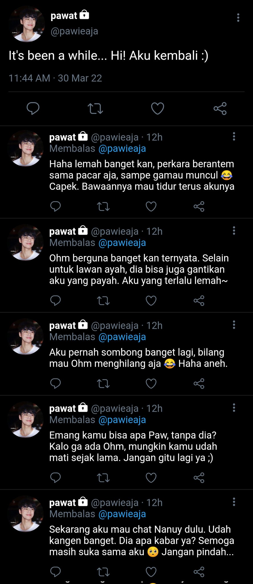 ucii •ᴗ• on Twitter: "086; pawie balik. https://t.co/HrrzWfNuSo" / Twitter