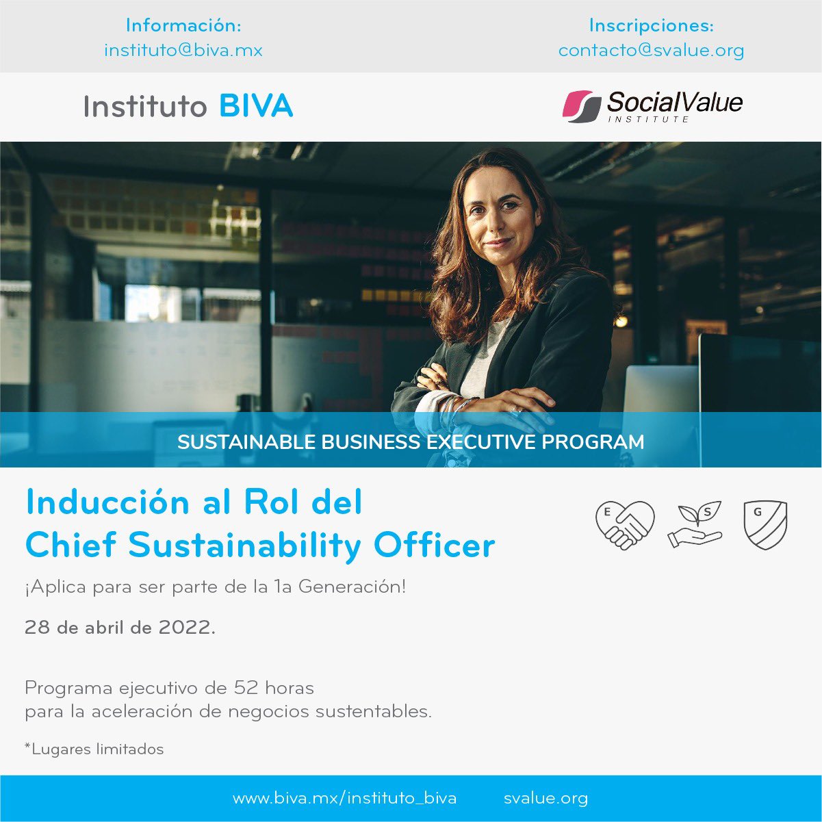 BIVA on Twitter: "El #InstitutoBIVA en conjunto con #SocialValueInstitute te invitan a ...