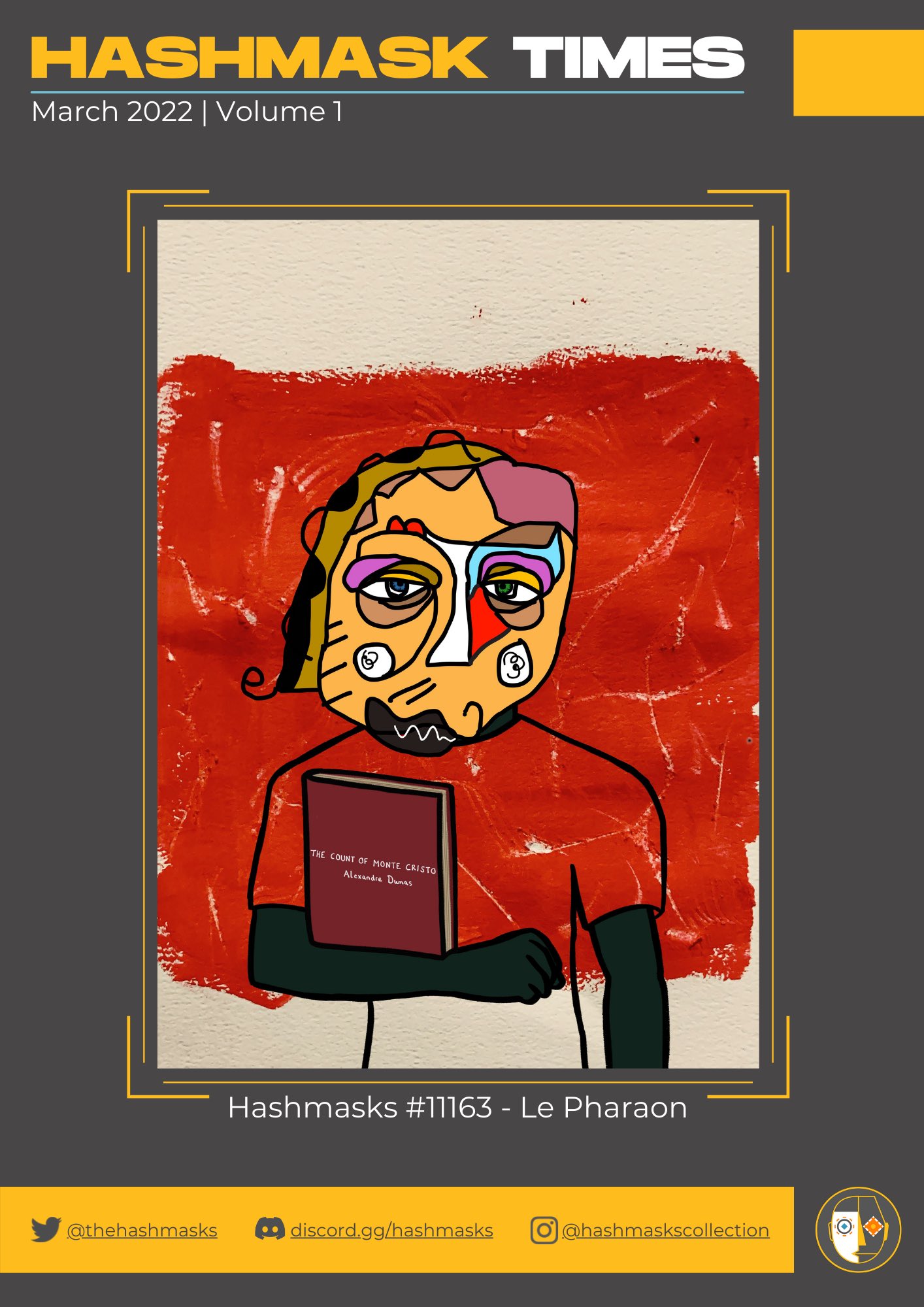 Hashmasks on Twitter: "💥 Introducing Hashmask Times - our new bi-weekly newsletter! 🗞 March 2022 ...