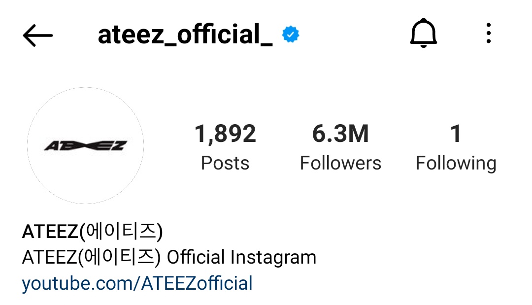 ATEEZ Chart Data on Twitter: "Congratulations to @ATEEZofficial for surpassed 6,3M followers in ...