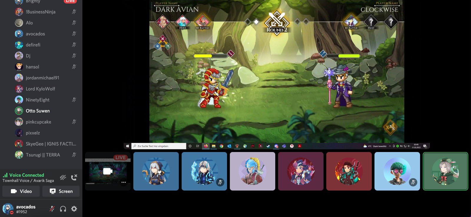 Avarik Saga NFT on Twitter: "Wanna take a look at our mini games? We’re streaming on discord! 🎲 ...