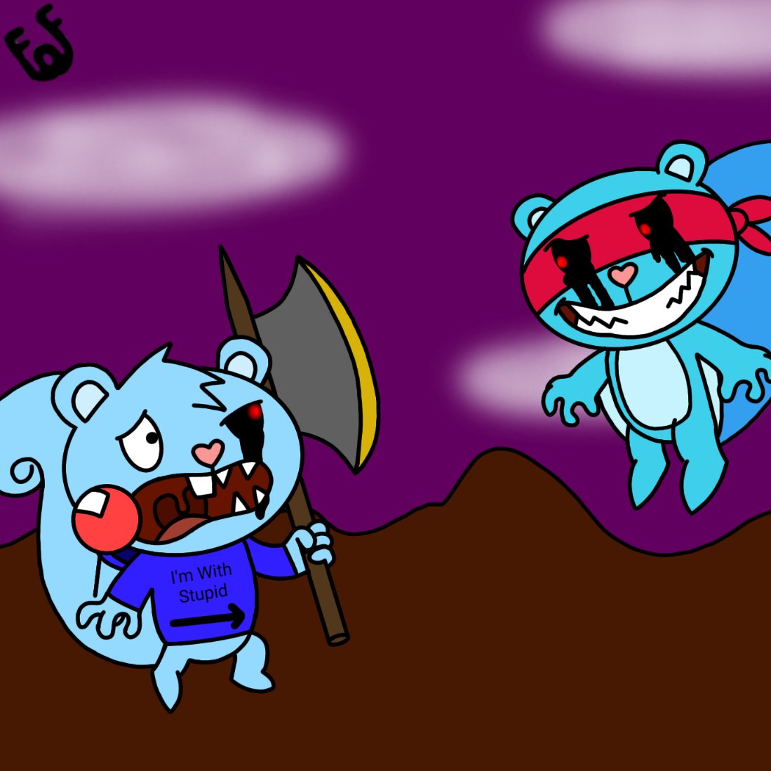 Happy Tree Friends Flippy Vs Splendid