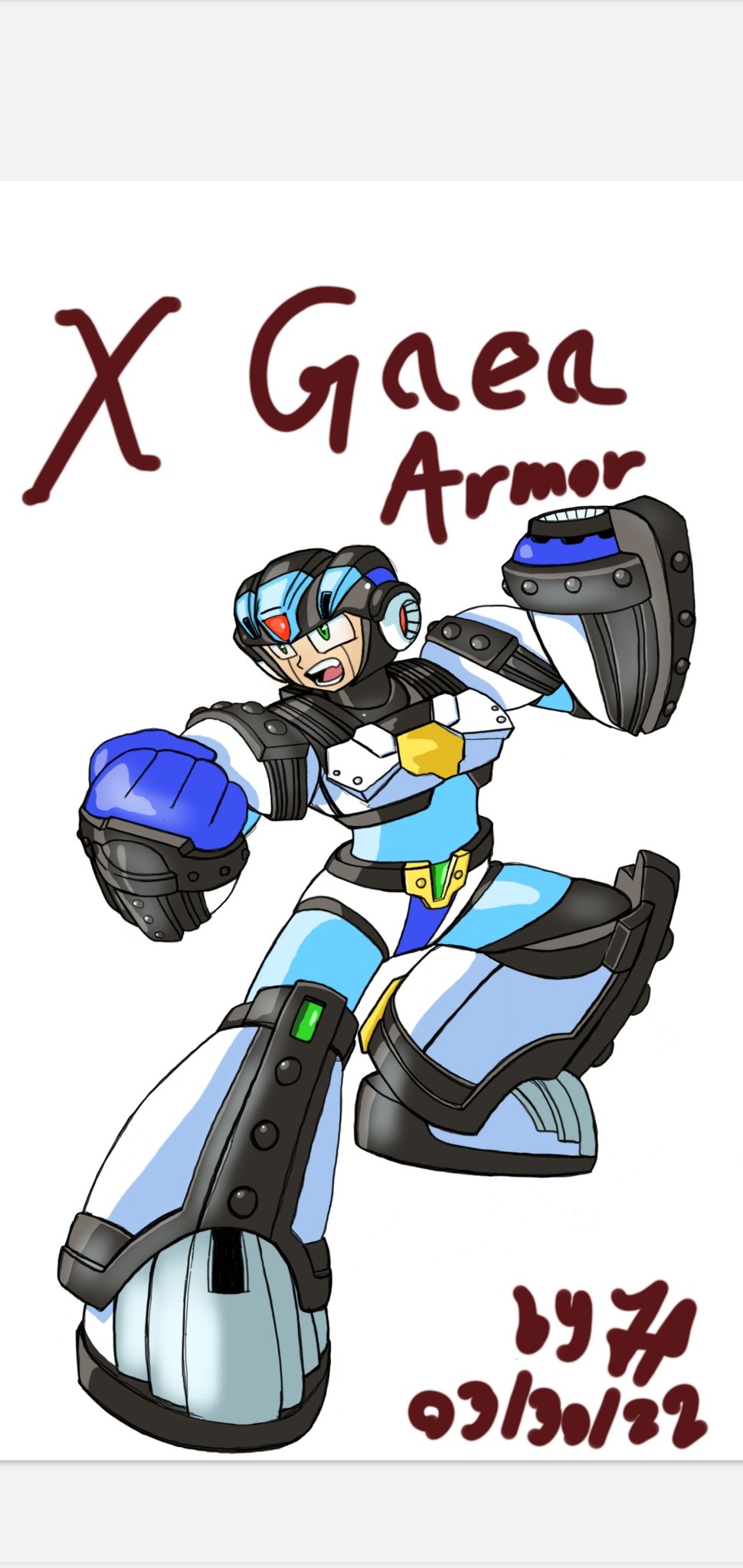 Megaman X Gaea Armor