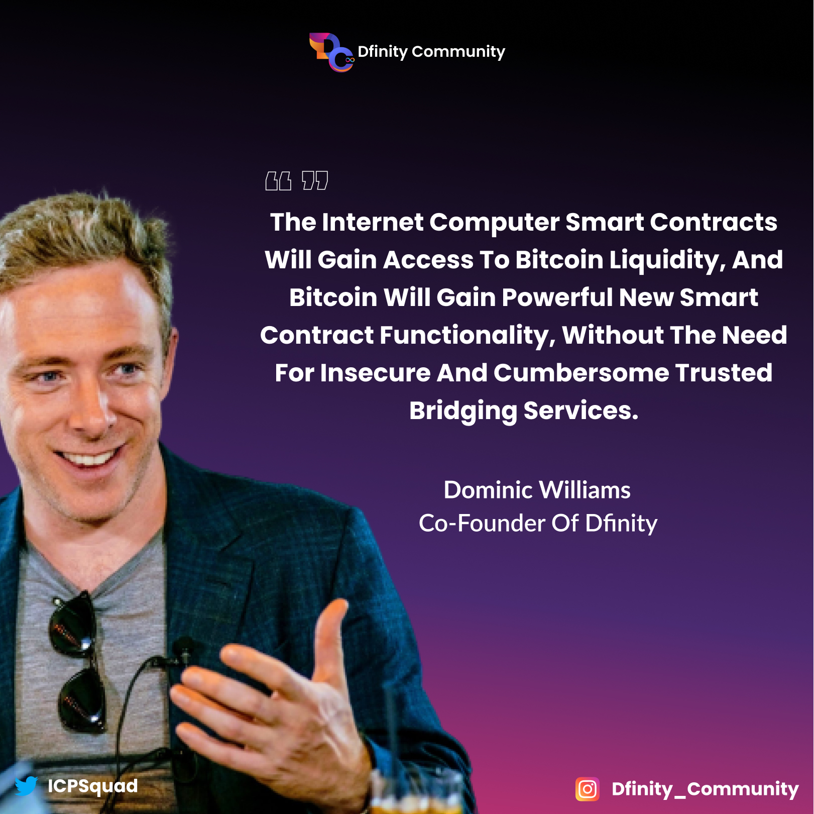 Dfinity Community ∞ on Twitter: "People will be able to buy NFTs using #Bitcoin on the #IC ...
