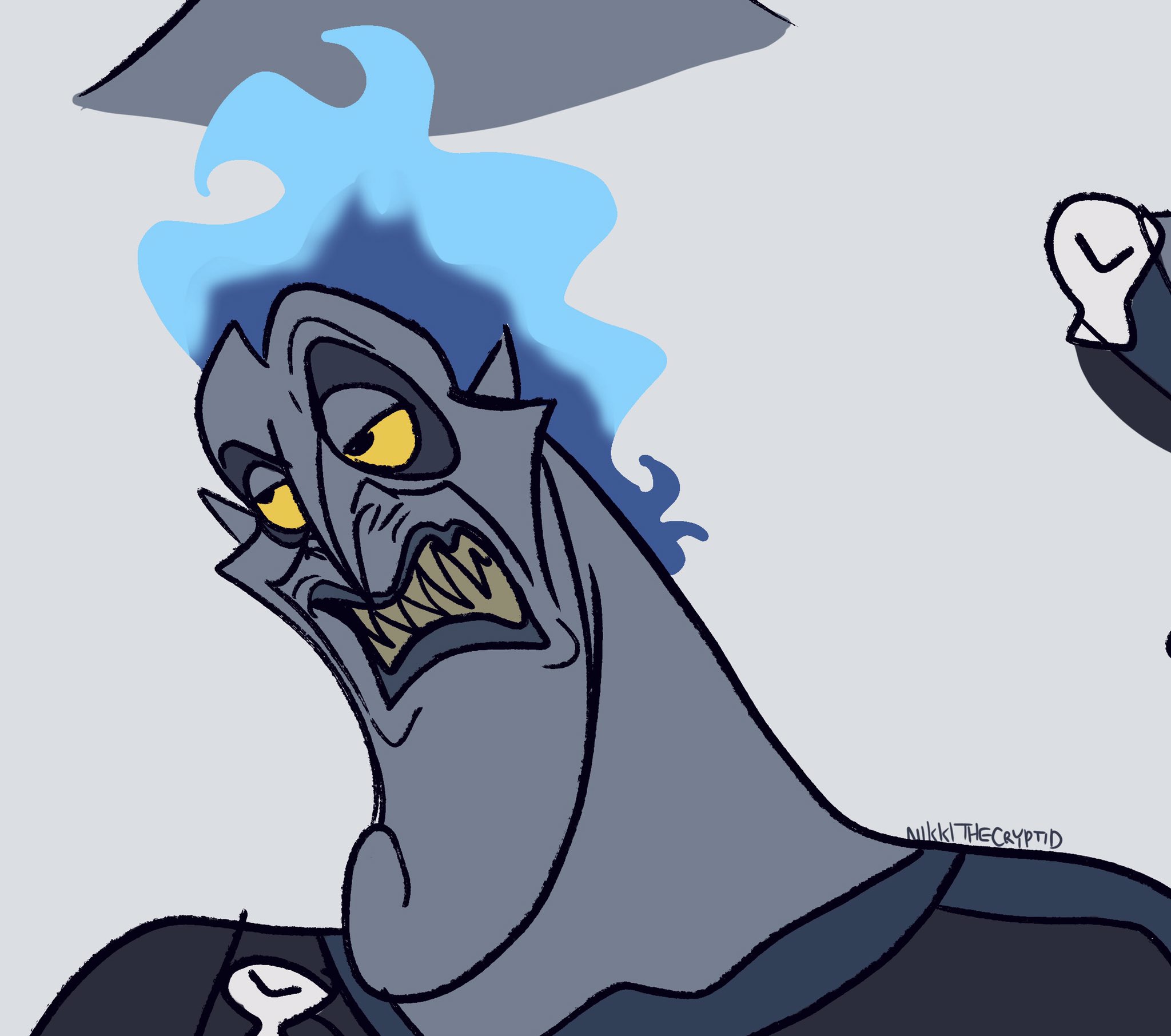 Disney Hades Drawing