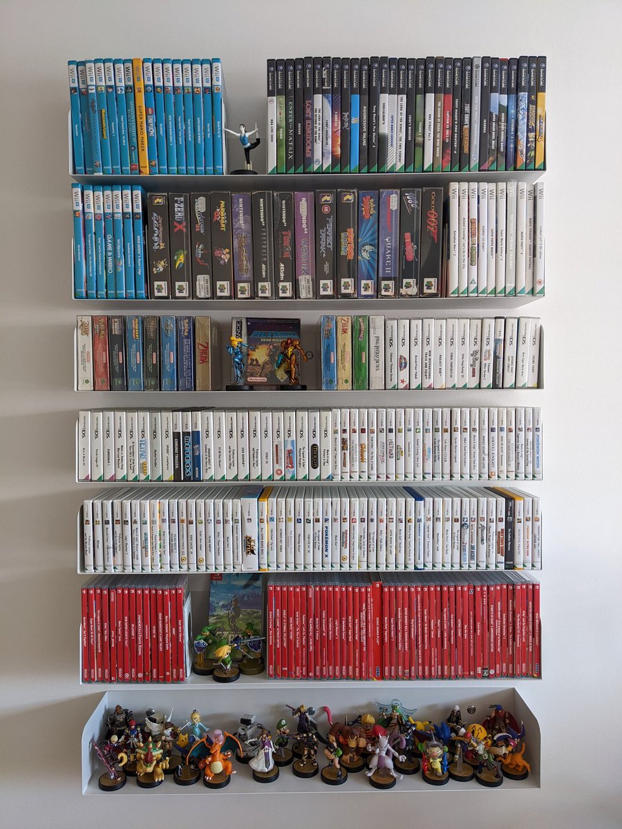 Got my switch games on shelves at last! : r/NSCollectors