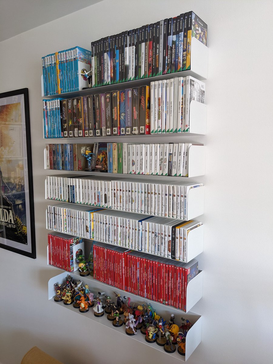 Got my switch games on shelves at last! : r/NSCollectors