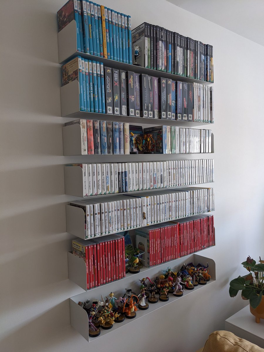 Got my switch games on shelves at last! : r/NSCollectors