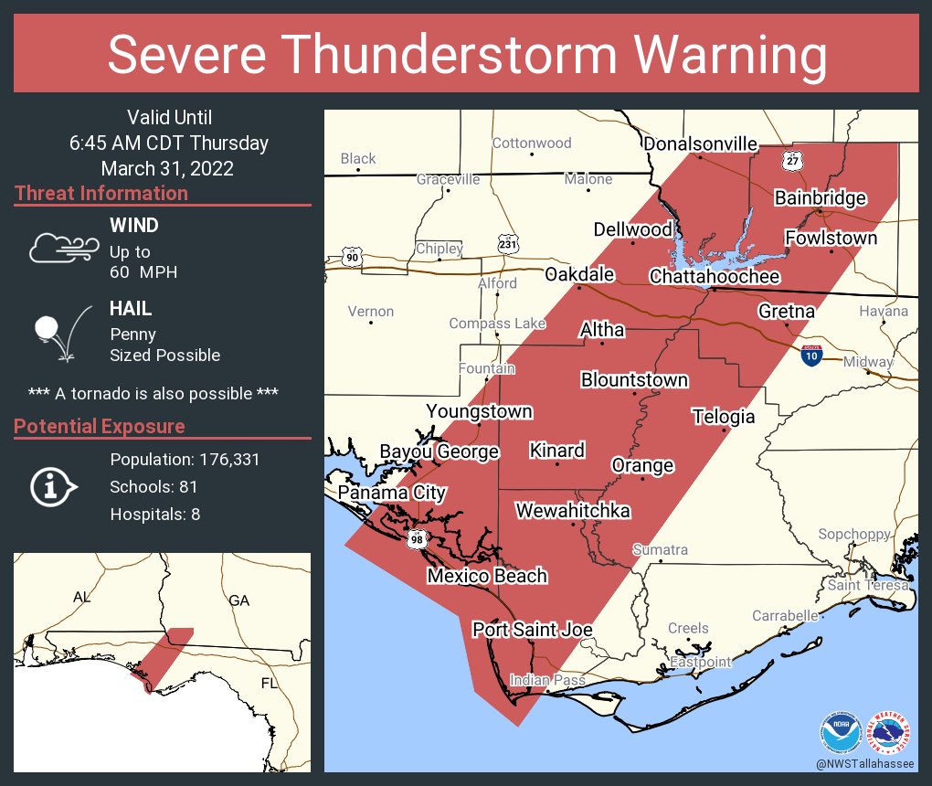 Nws Severe Tstorm On Twitter Severe Thunderstorm Warning Including