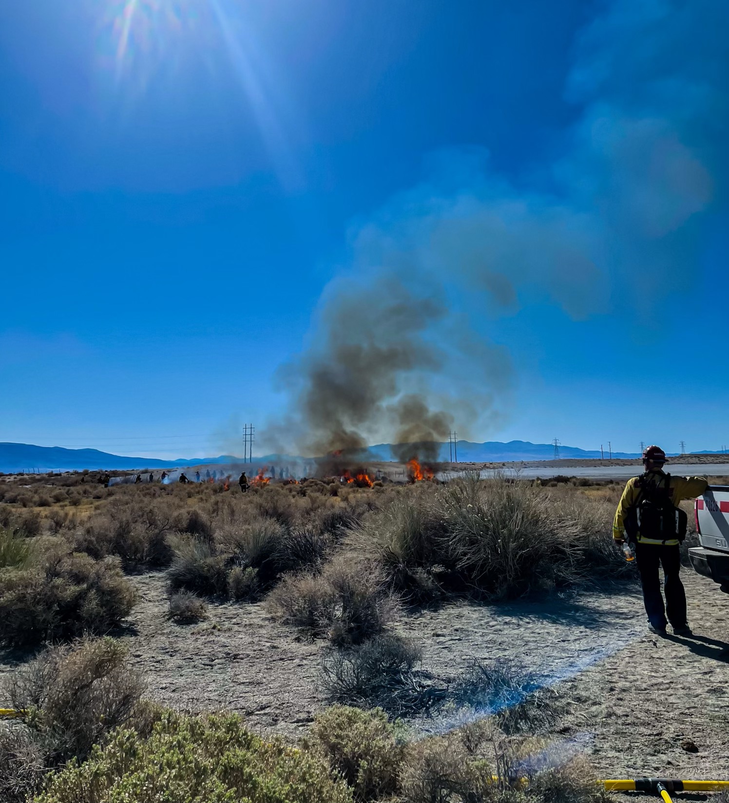 CAL FIRE BDU on Twitter: "CAL FIRE Owens Valley firefighters along with LADWP, Lone Pine Paiute ...