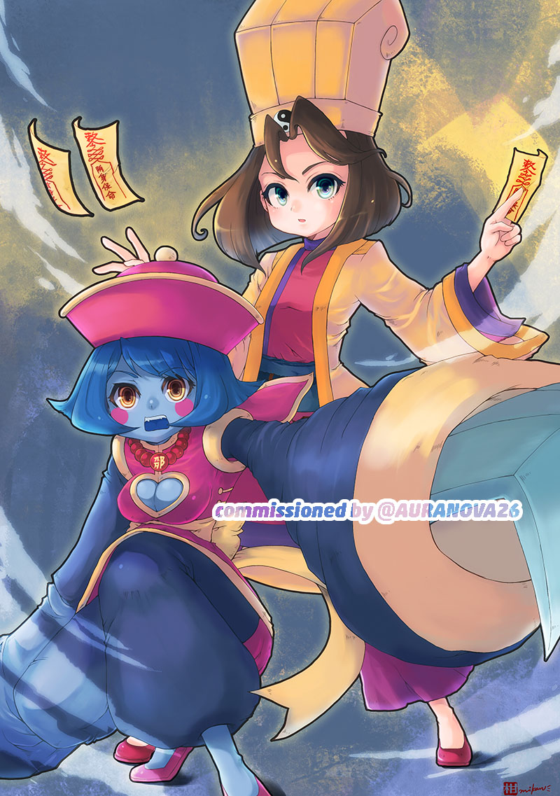 Hsien-Ko and Mei-Ling commission by djmikan1! : r/Darkstalkers