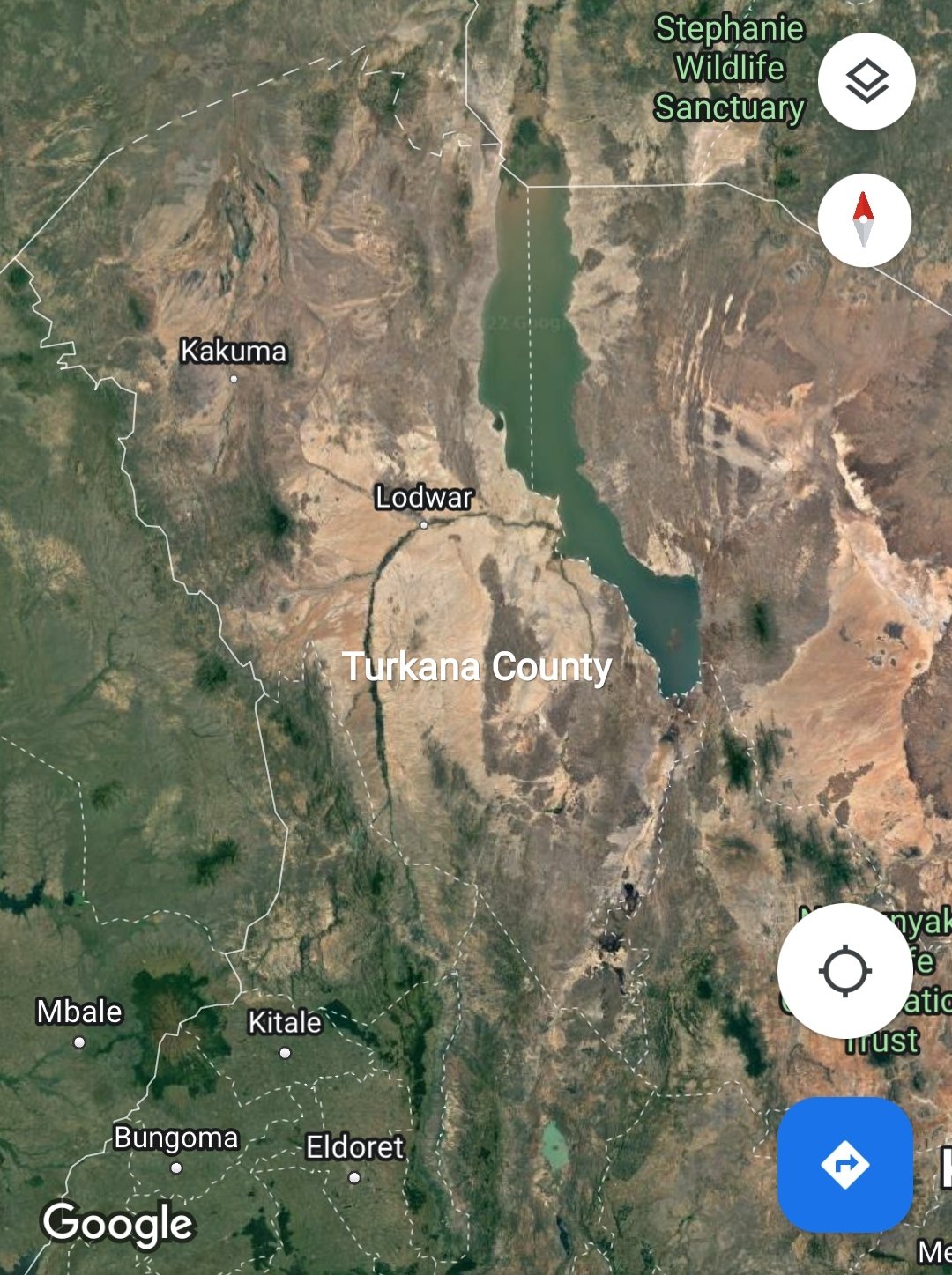 Lake Turkana Map Paleogeography Of Lake Turkana