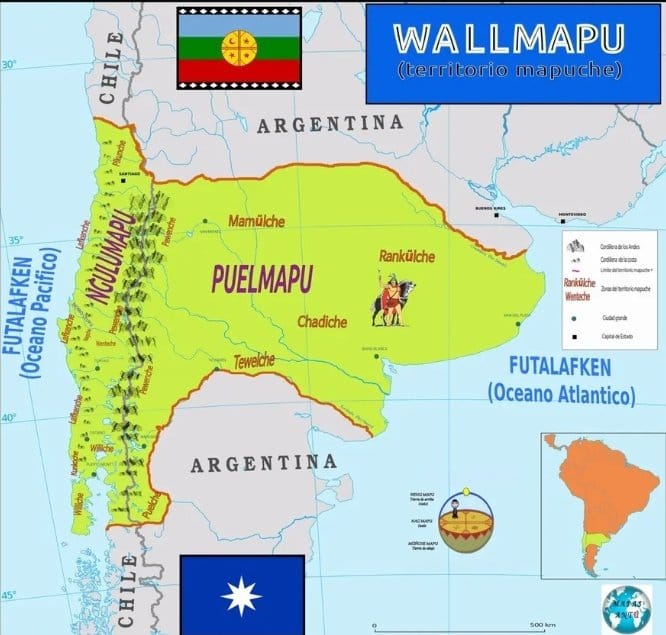Imposible Actor Explosivos mapa de los mapuches reforma Imperialismo jurar