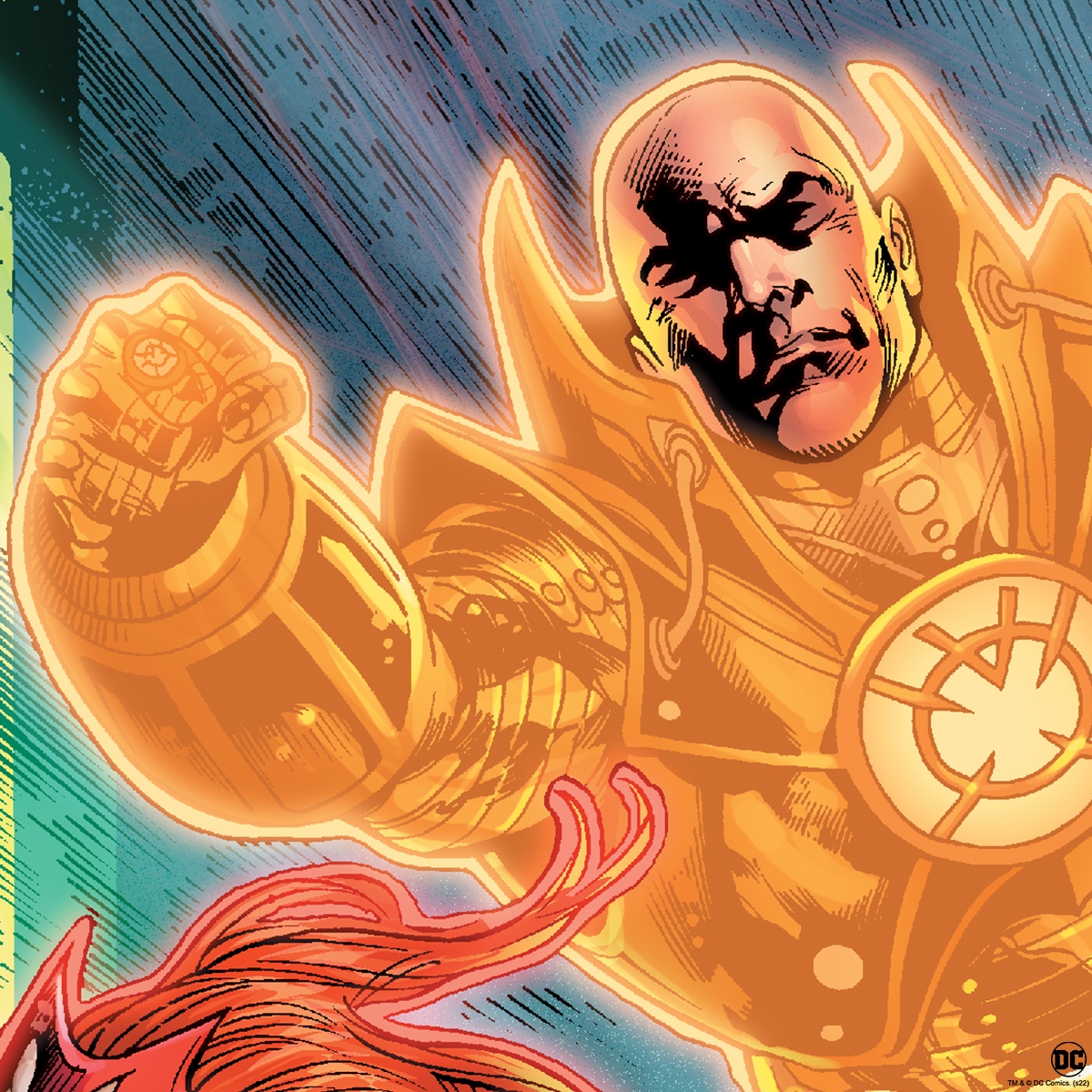 Orange Lantern Wallpaper