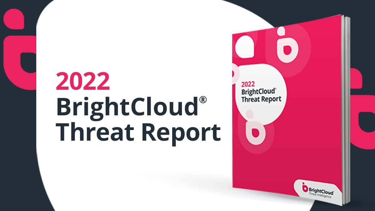 Webroot on Twitter: "It’s LIVE. Our 2022 #BrightCloud Threat Report delves into the # ...
