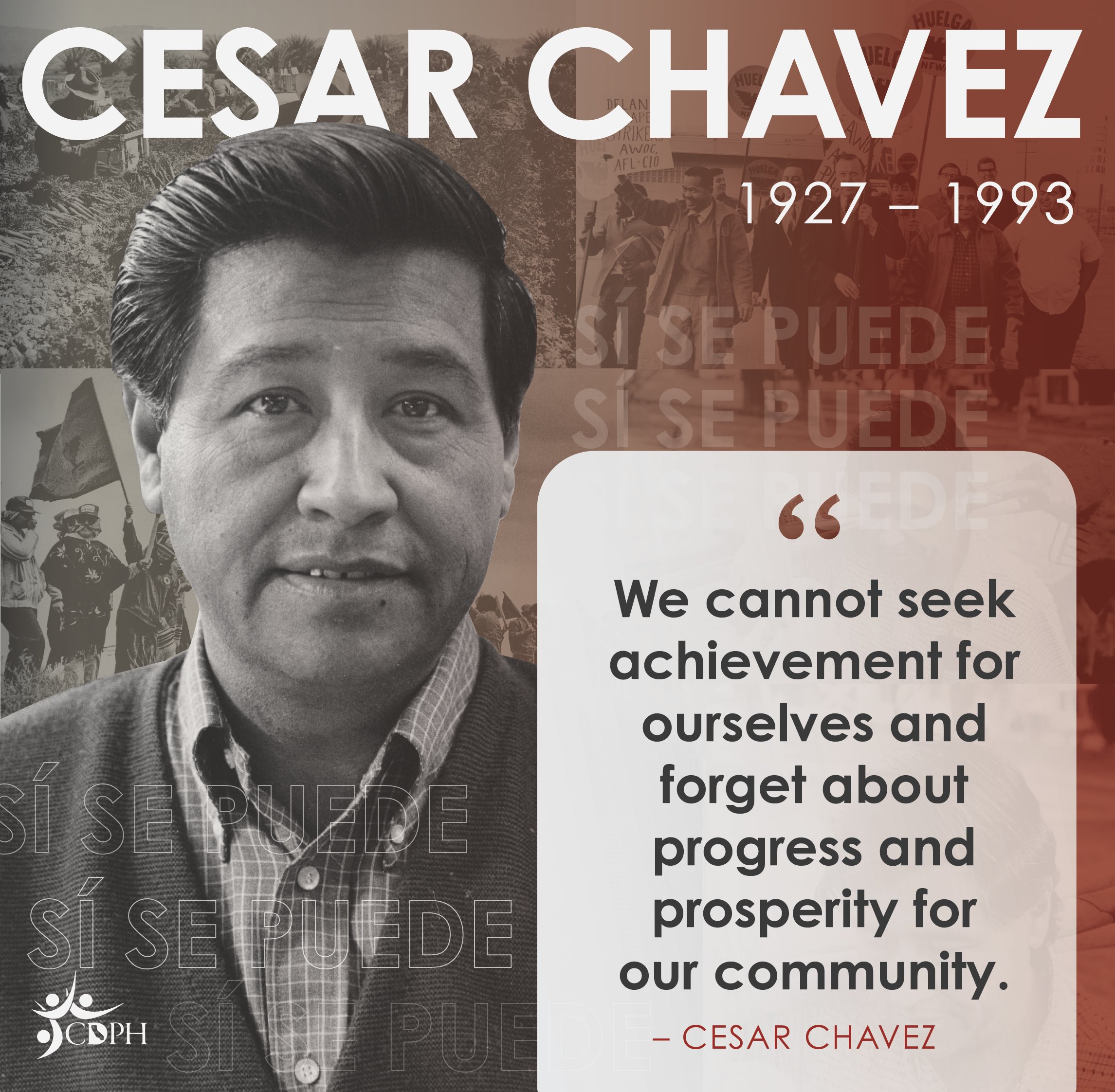 Cesar Chavez Si Se Puede Poster