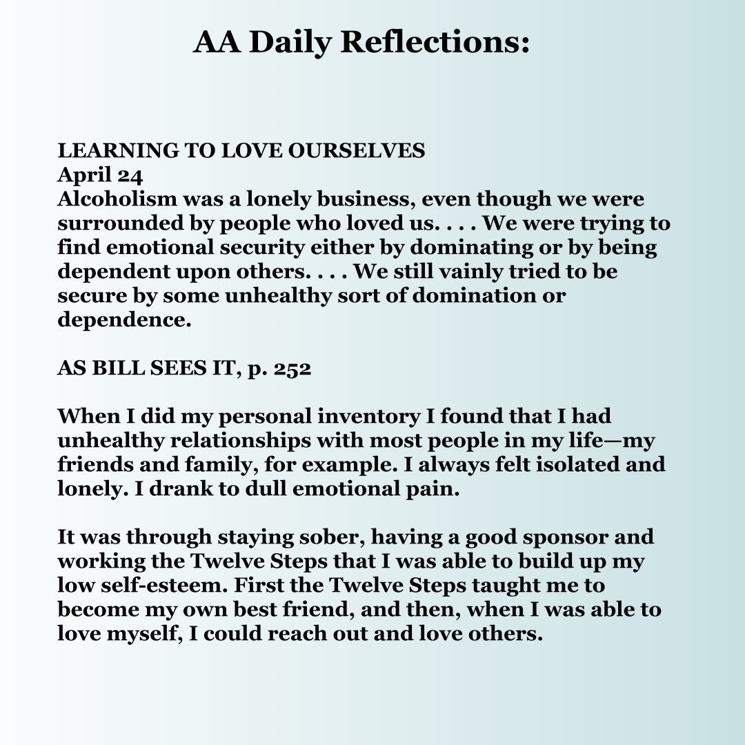 Aa Daily Reflections