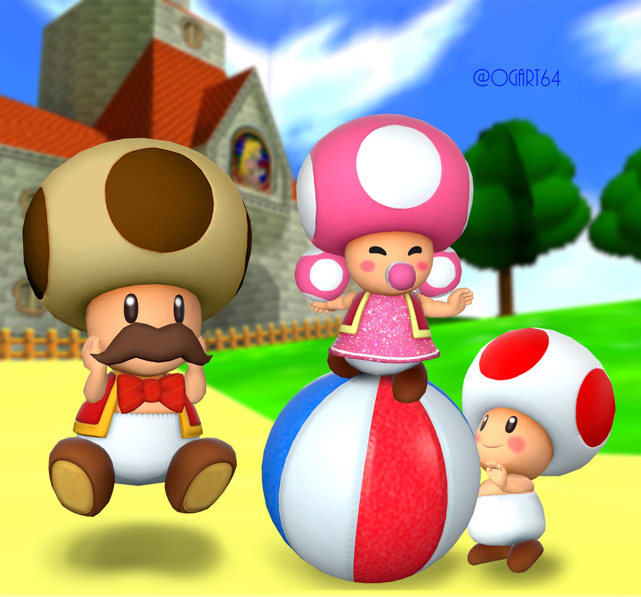 Toadette And Toad