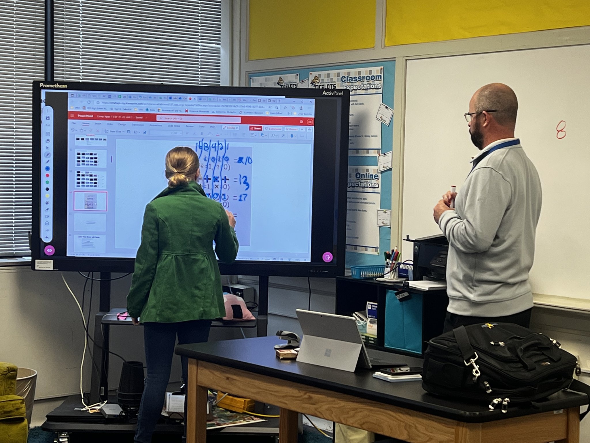 Omaha Virtual School on Twitter: "Middle schoolers are calculating ...