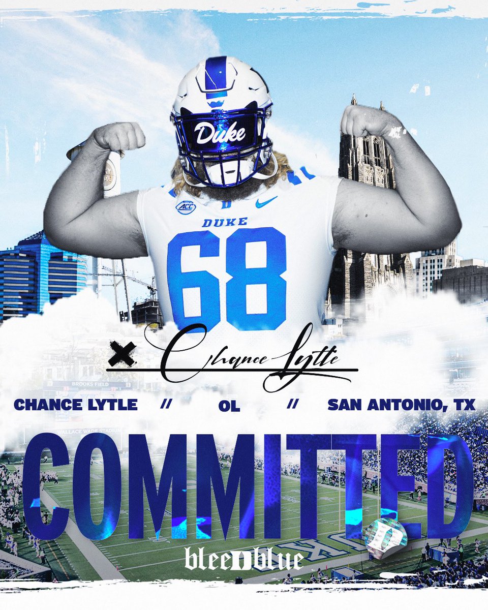 Colorado OL Chance Lytle grad transfers to Duke : r/CFB