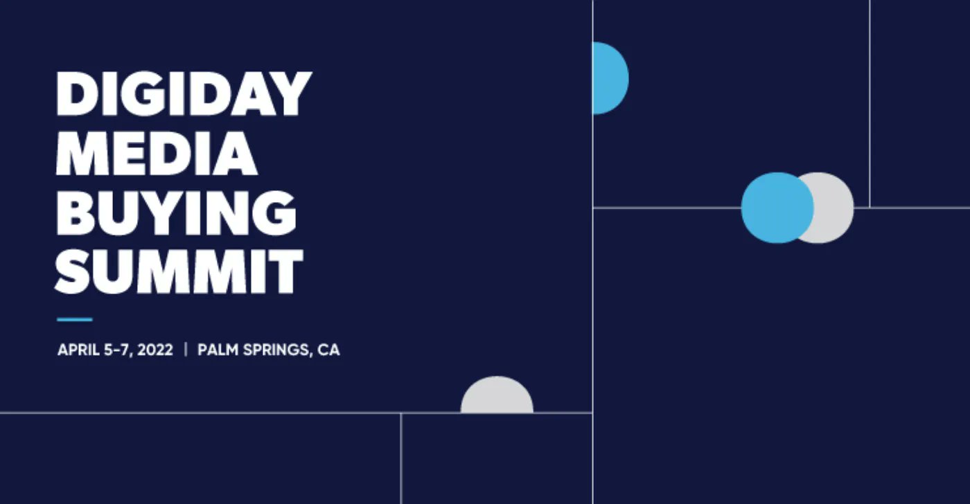 Digiday on Twitter: "The #DigidayMediaBuying Summit is coming! Join us in Palm Springs from ...