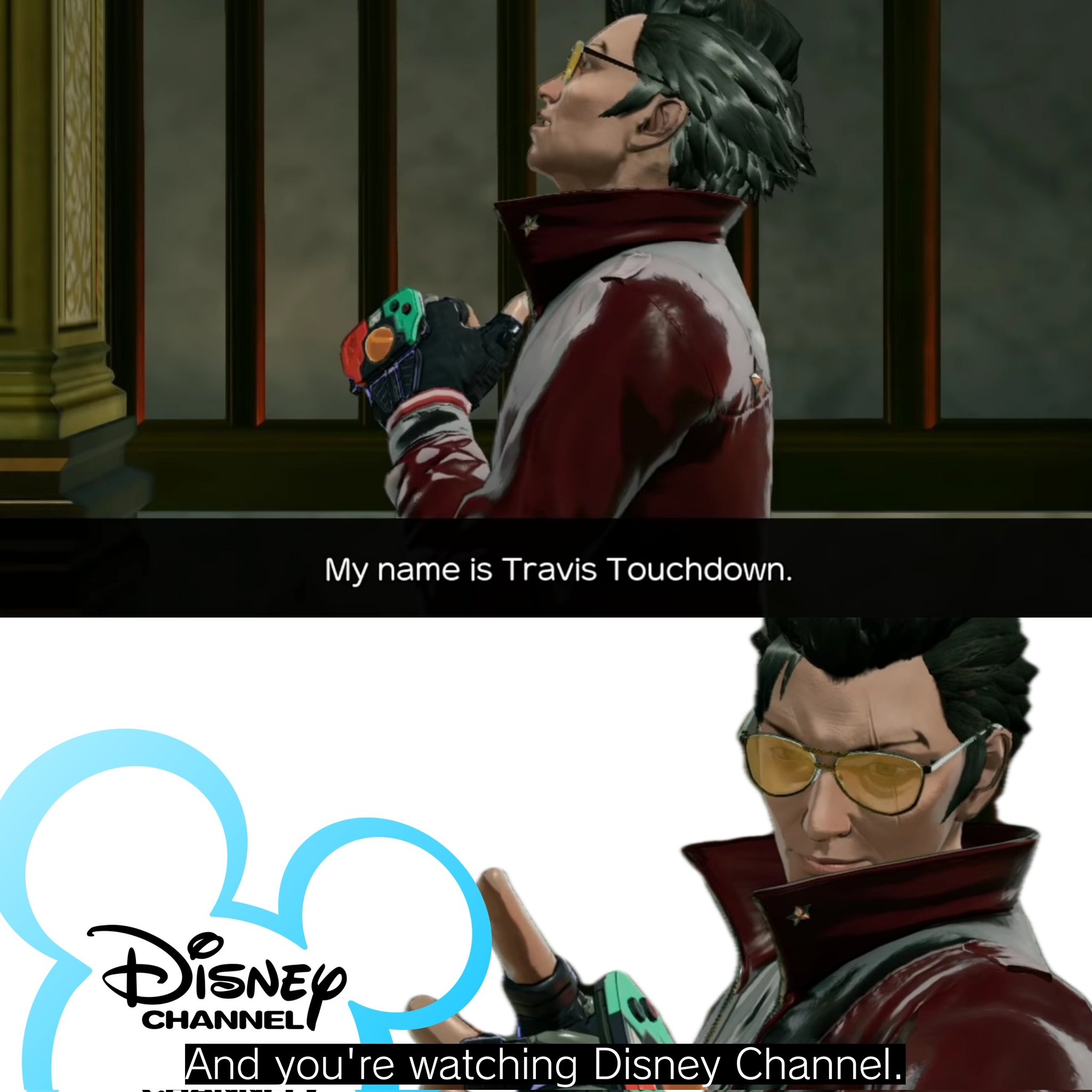 Travis Touchdown Memes Travis Touchdown MOE~ On Make A GIF