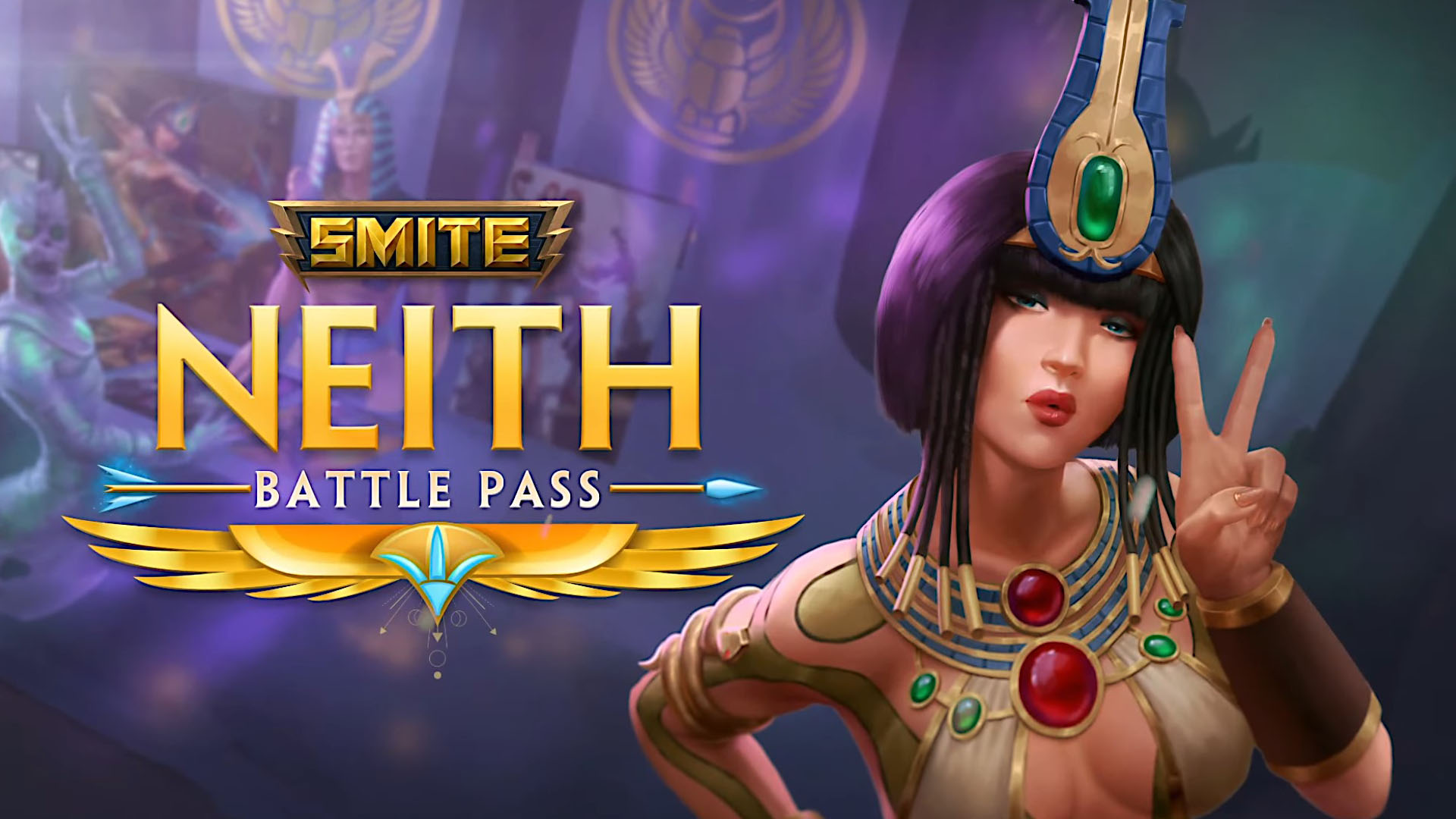 Smite Wallpaper Neith