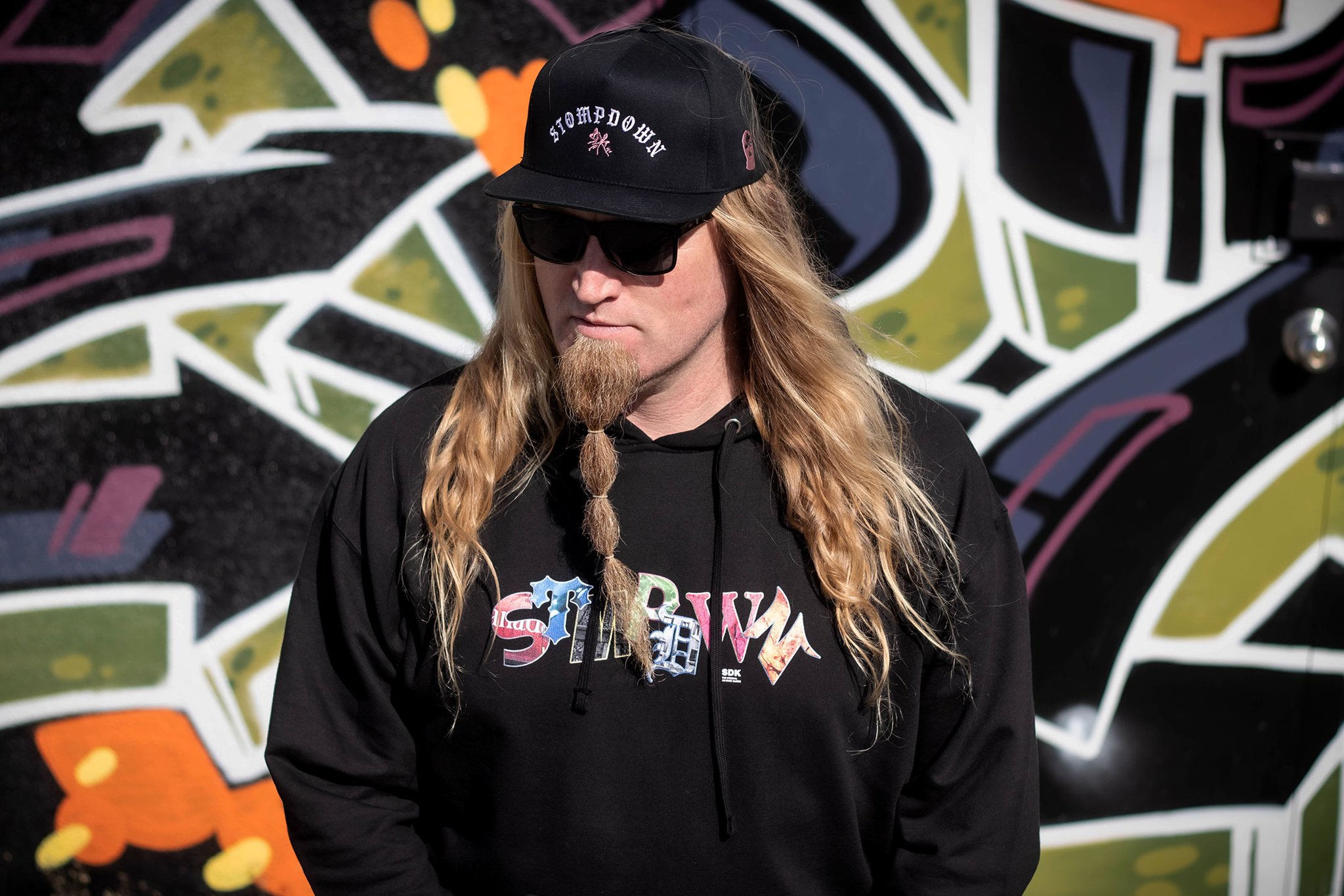 Stompdown Logo The Road Warrior Zip Up. Don't Sleep.... Stompdown