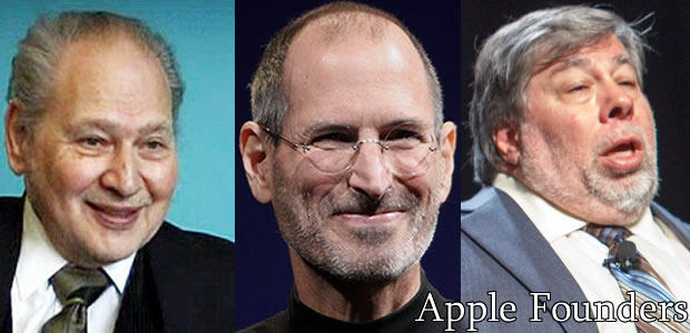Steve Wozniak And Steve Jobs And Ronald Wayne Steve Wozniak And Steve Jobs And Ronald Wayne