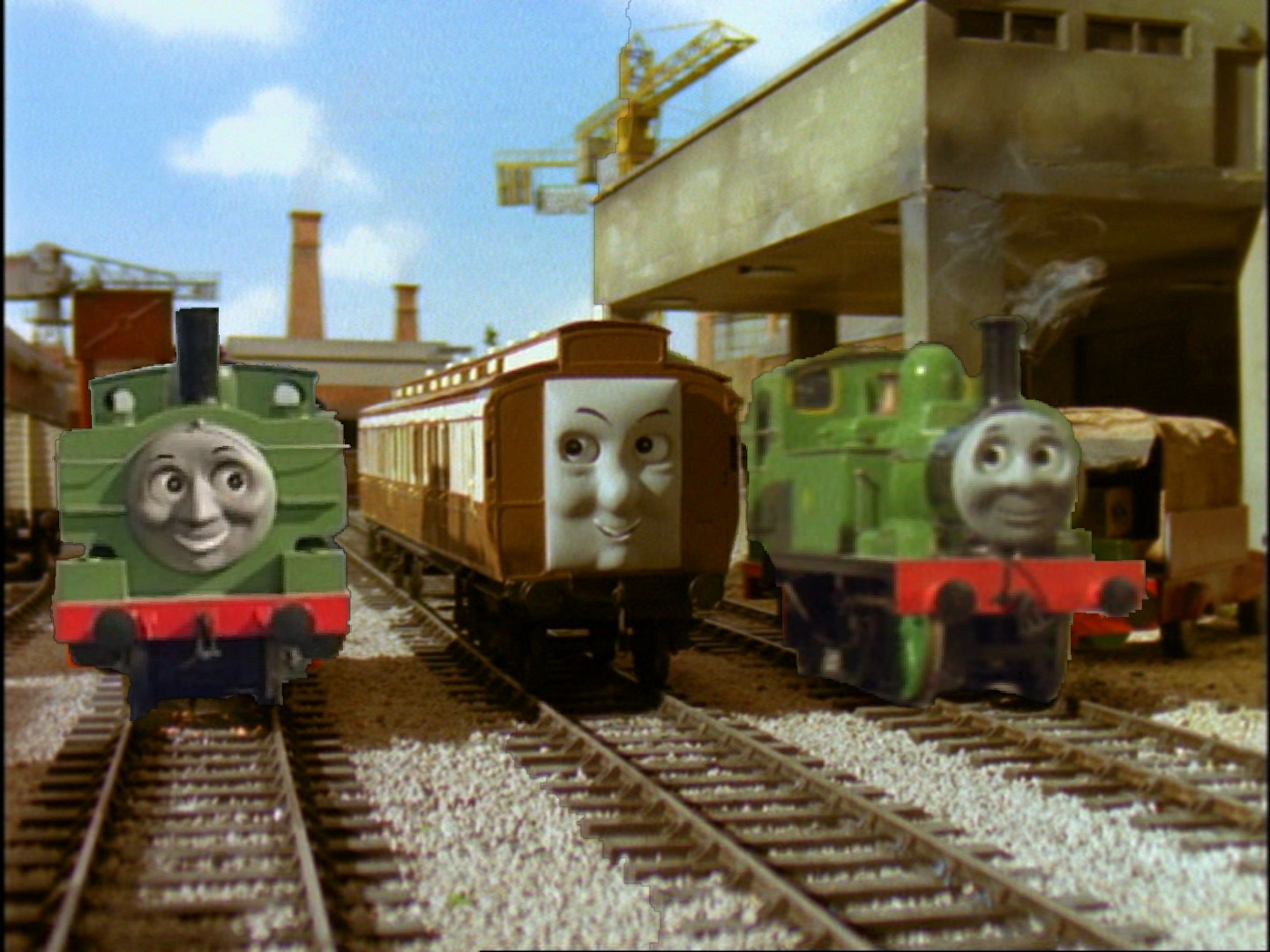 Thomas And Friends Duck And Oliver