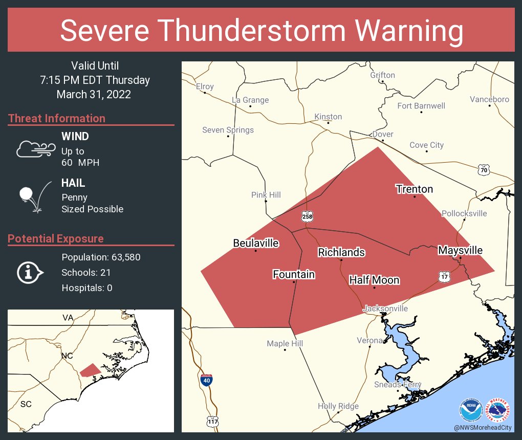 Nws Severe Tstorm On Twitter Severe Thunderstorm Warning Including