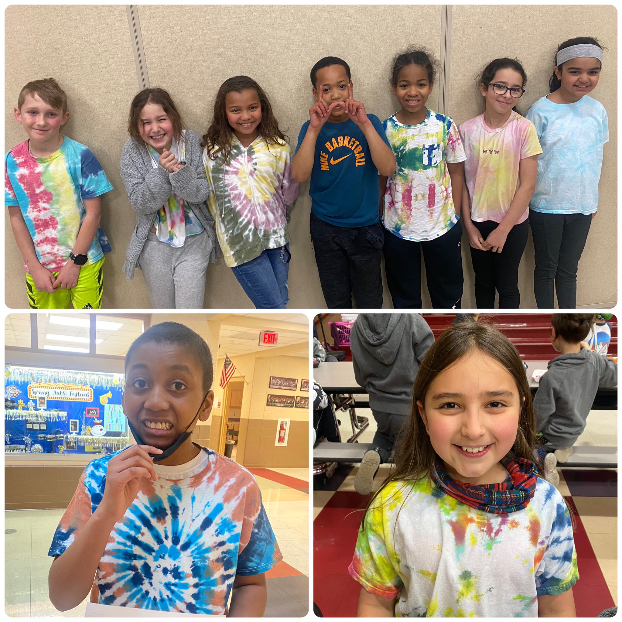 Union Elementary on Twitter: "🌈 Tie Dye Thursday for Autism ...