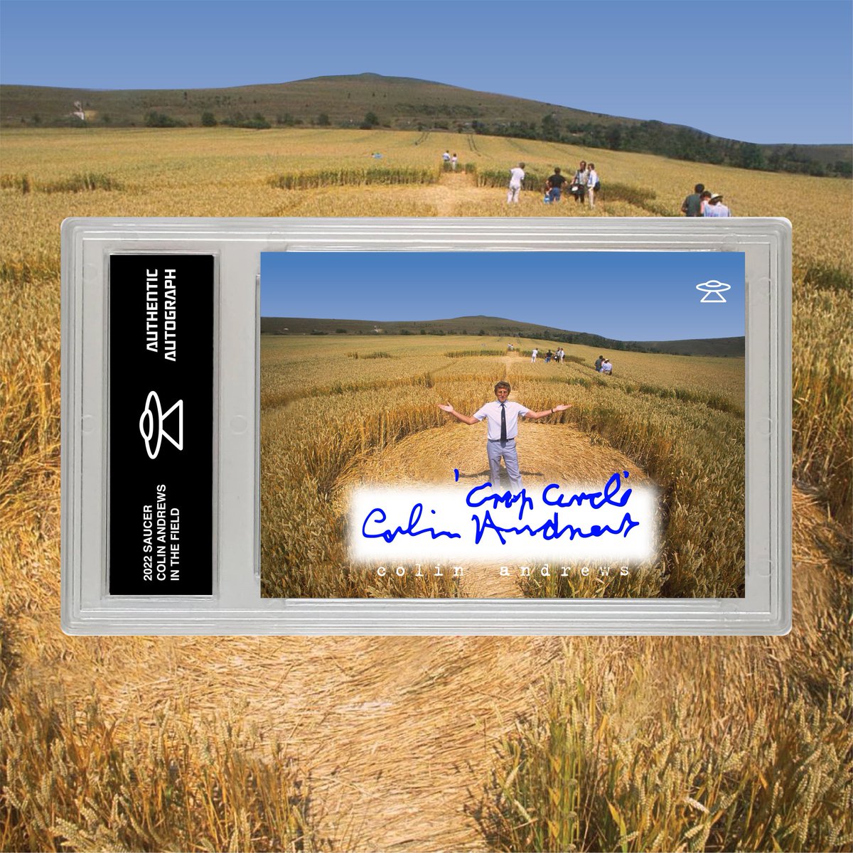 “This is a first for memorabilia of the crop circle phenomena” - Colin ...