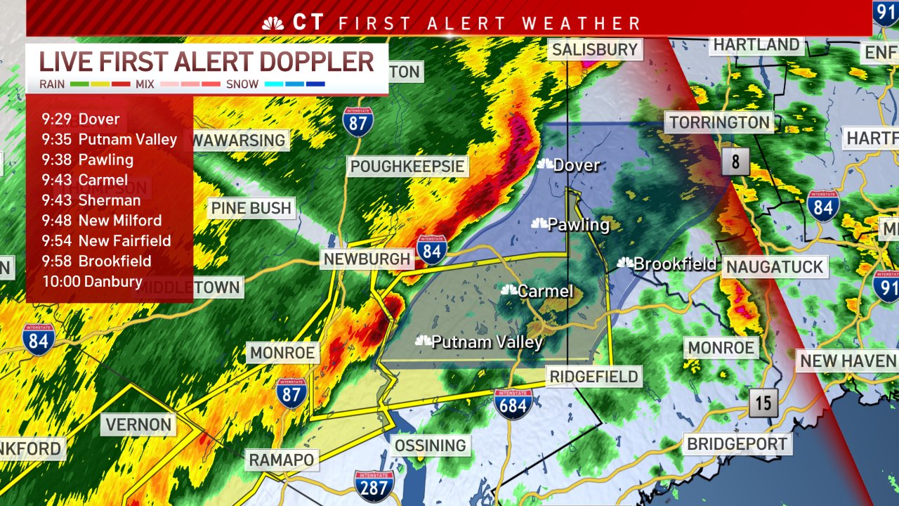 Ryan Hanrahan On Twitter A Severe Thunderstorm Warning For Northern