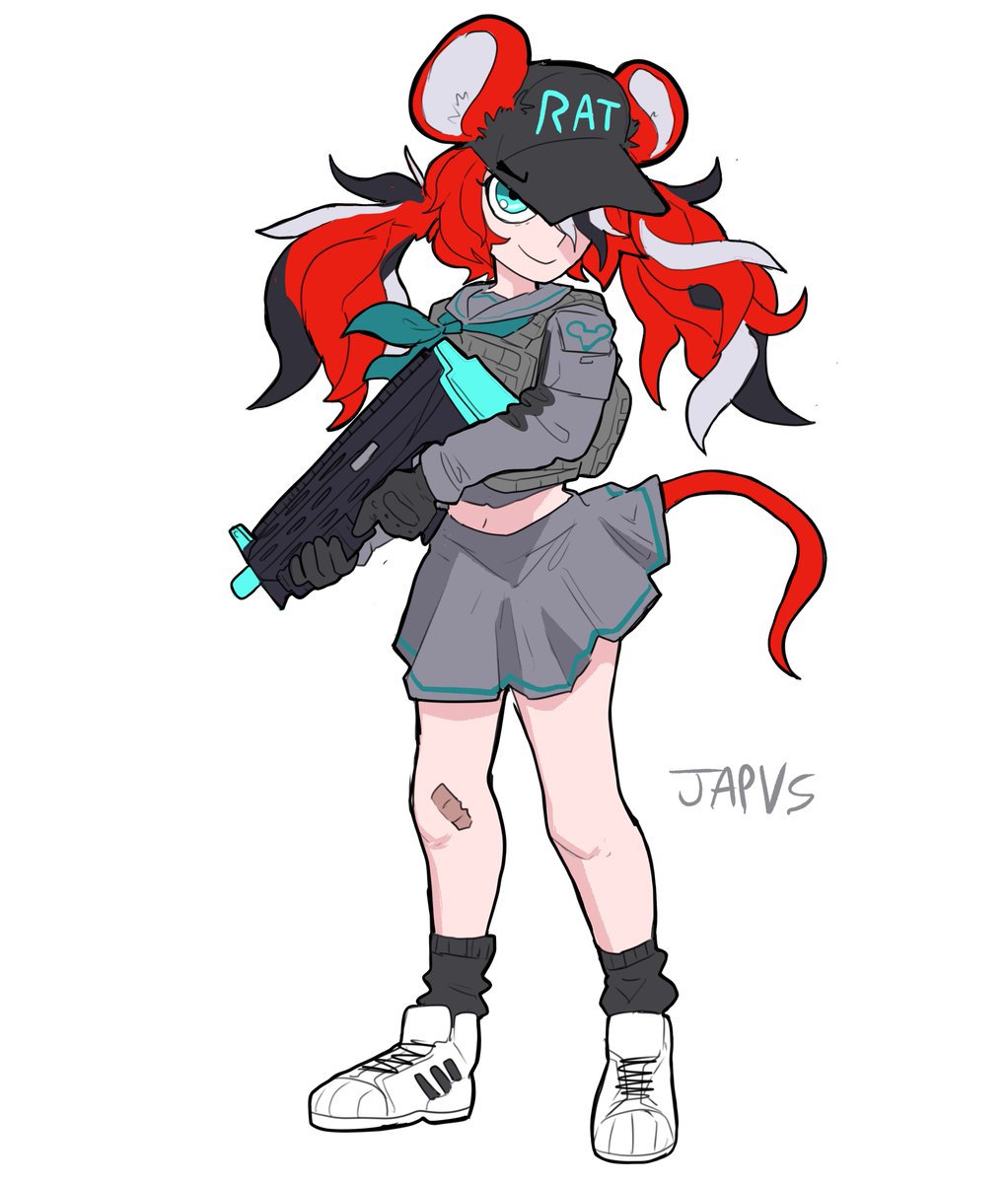 ハコス・ベールズ 「tactical rat doodle #illustrayBAE 」|villainVSのイラスト