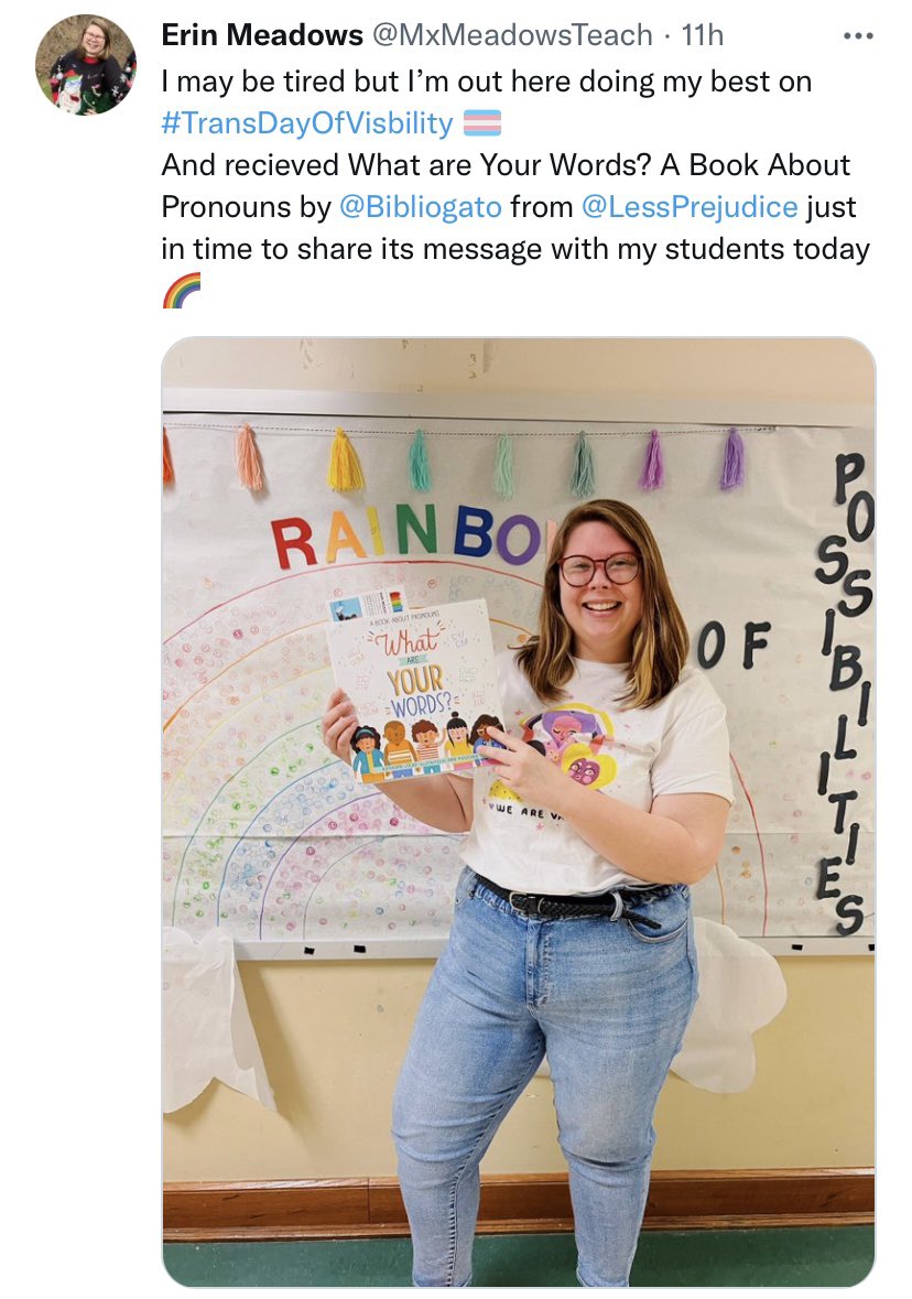 Libs of Tik Tok on Twitter: "Kindergarten teacher at @SLPS_INFO posts ...