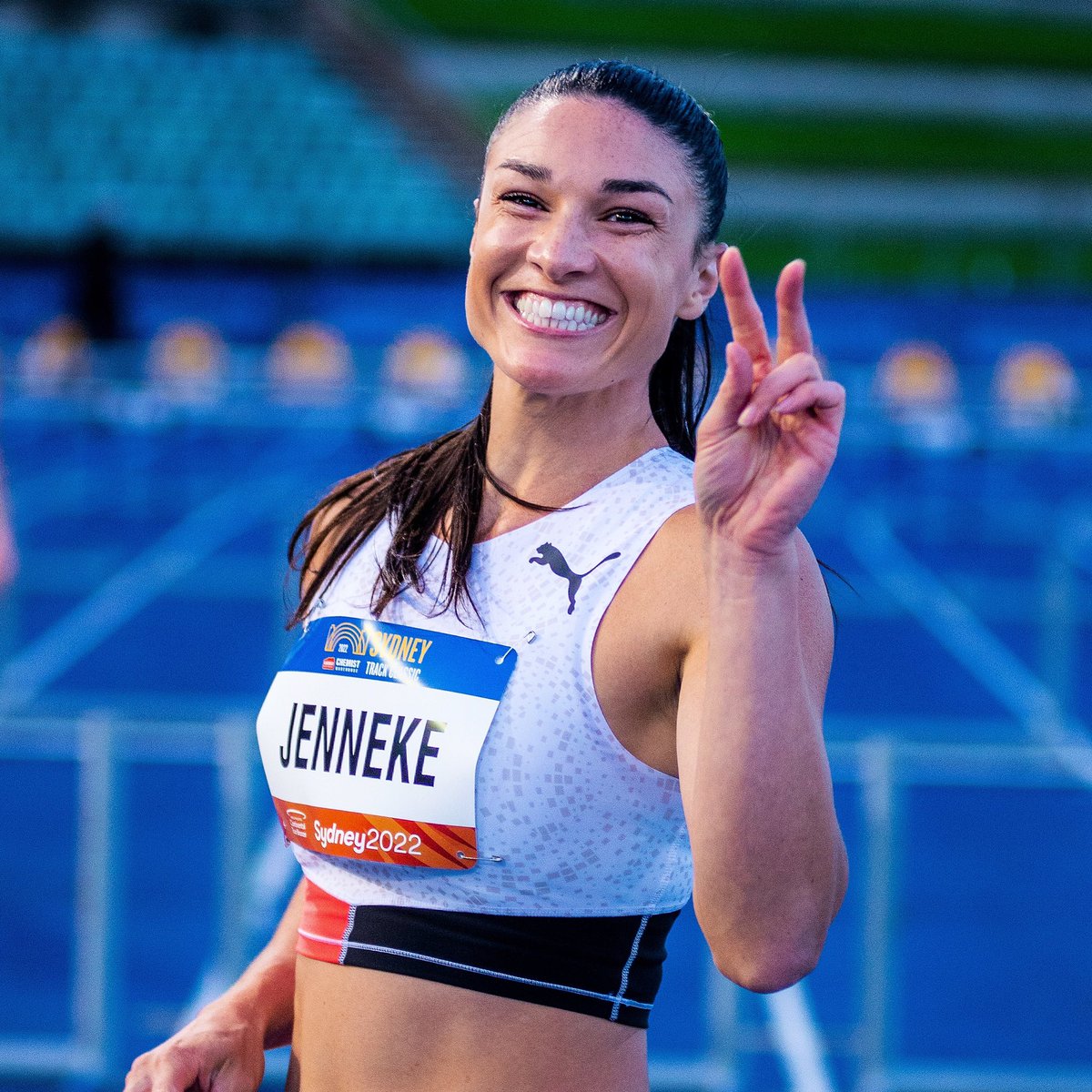 Michelle Jenneke Pre Race Dance
