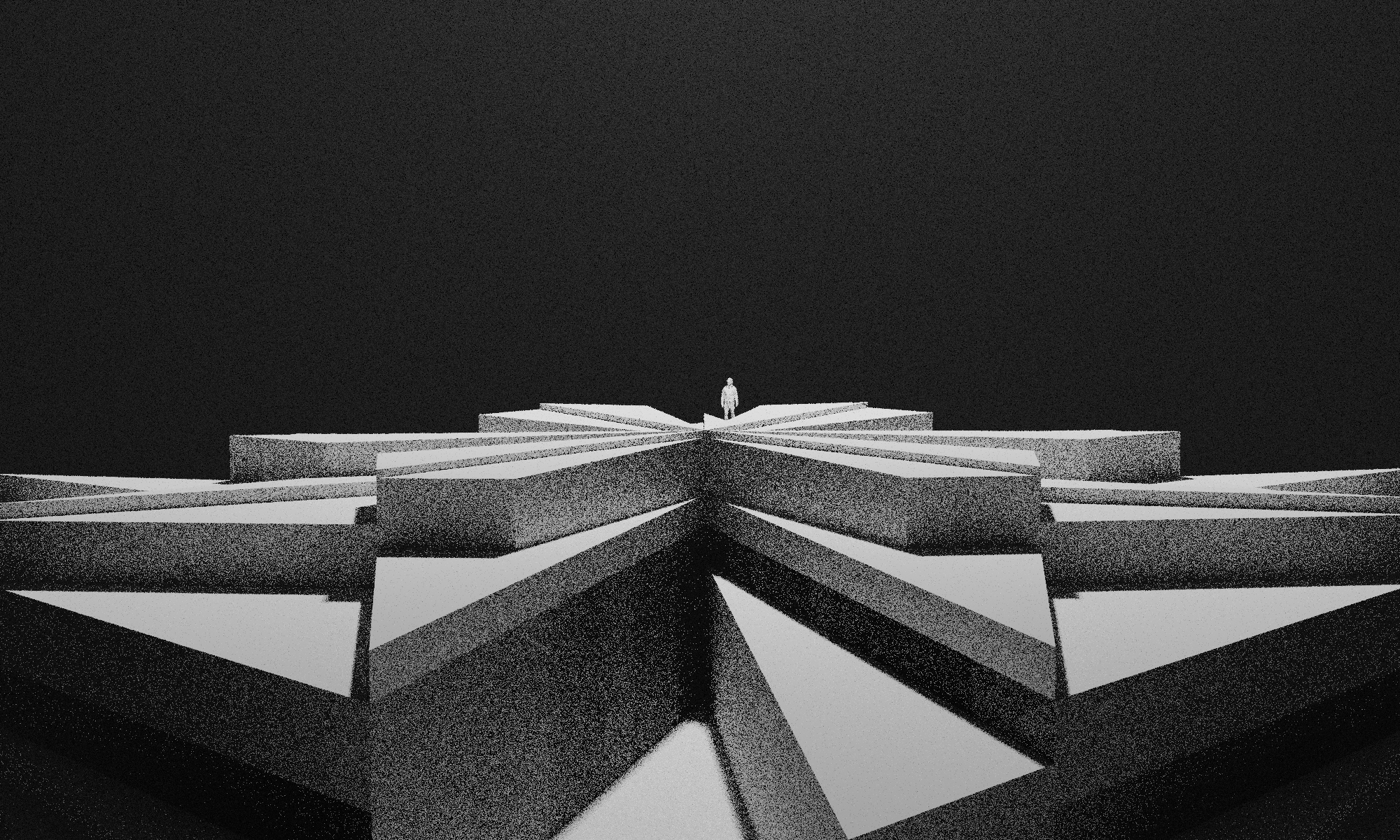 Jack Rusher on Twitter: "Self-portrait standing on extruded Delaunay architecture... https://t ...